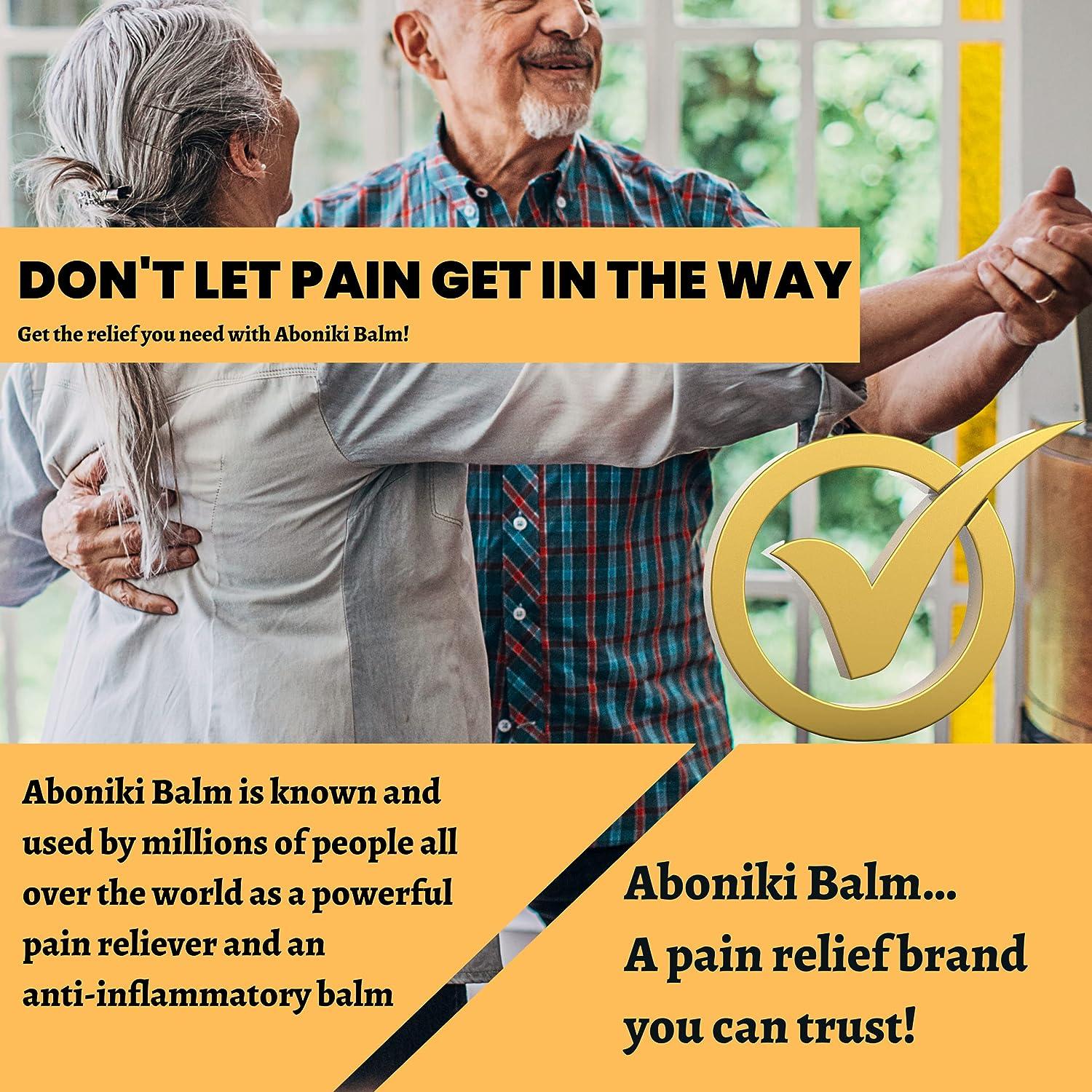 Aboniki Balm - Powerful Topical Analgesic (2 Plastic Jars) | Buy Now ...