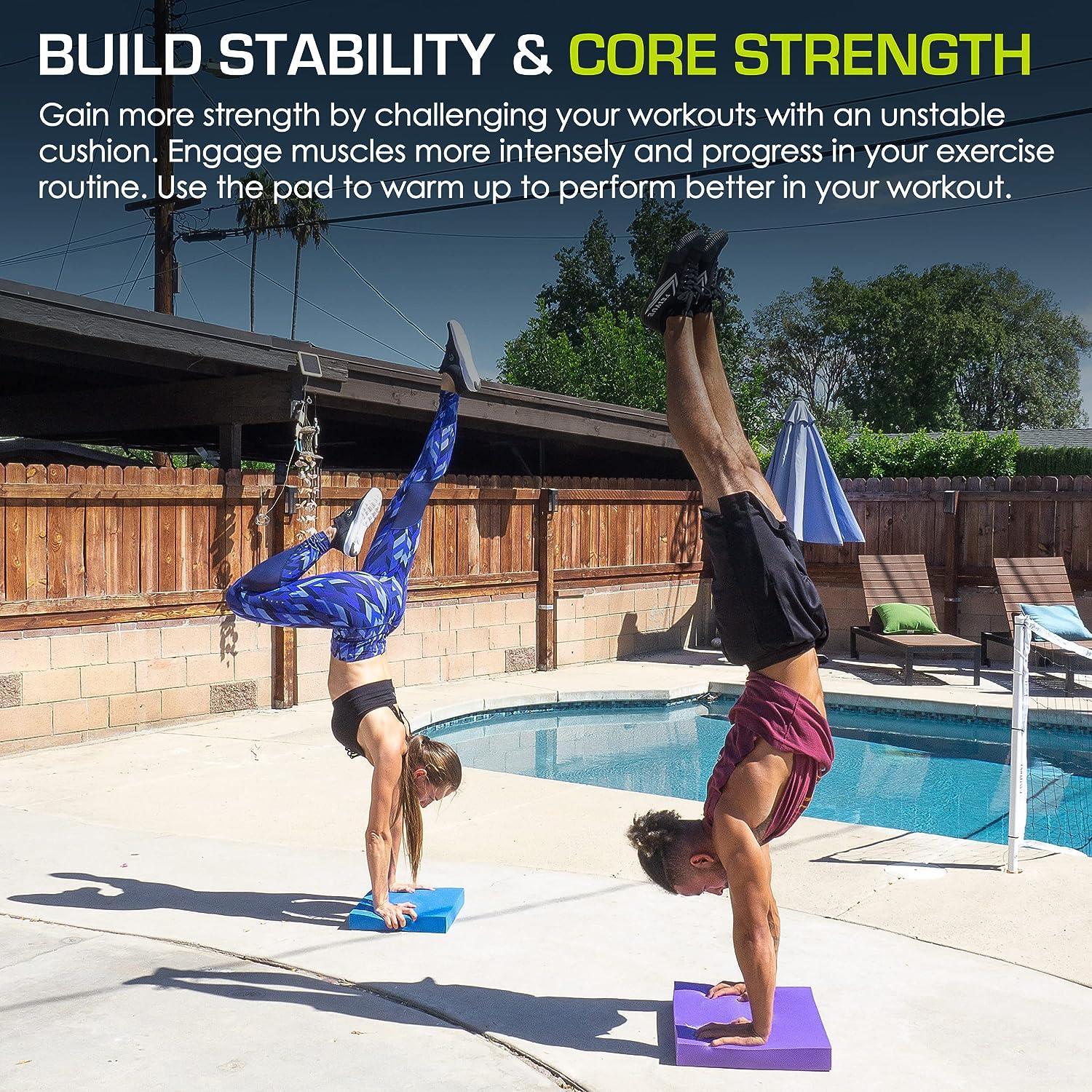 ProsourceFit XL Blue Exercise Balance Pad - 18.75 x 15 inches | Buy Now ...