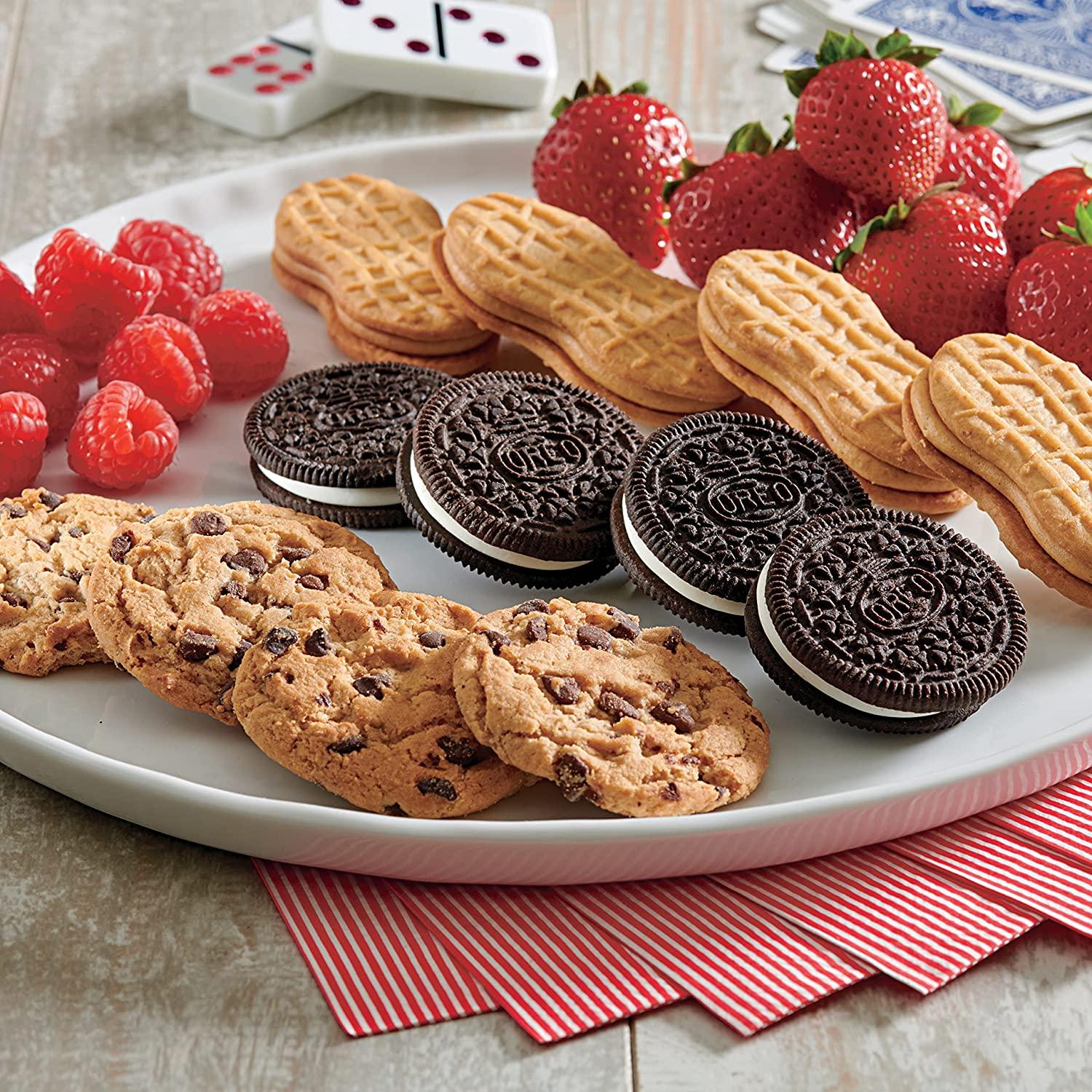 Nabisco Cookie Variety Pack: OREO, Nutter Butter, CHIPS AHOY! - 4 Boxes ...