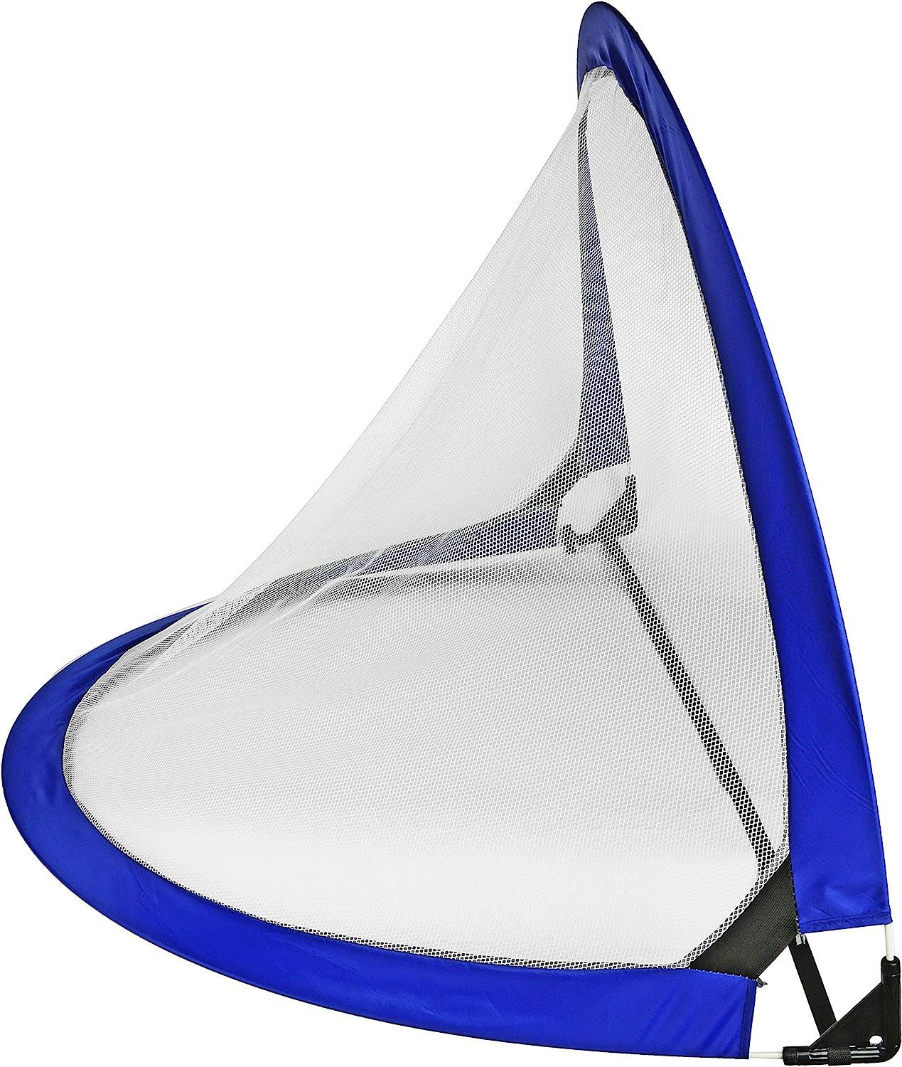 Collapsible Soccer Goal Set of 2 with Travel Bag - Ultra Portable 4ft ...