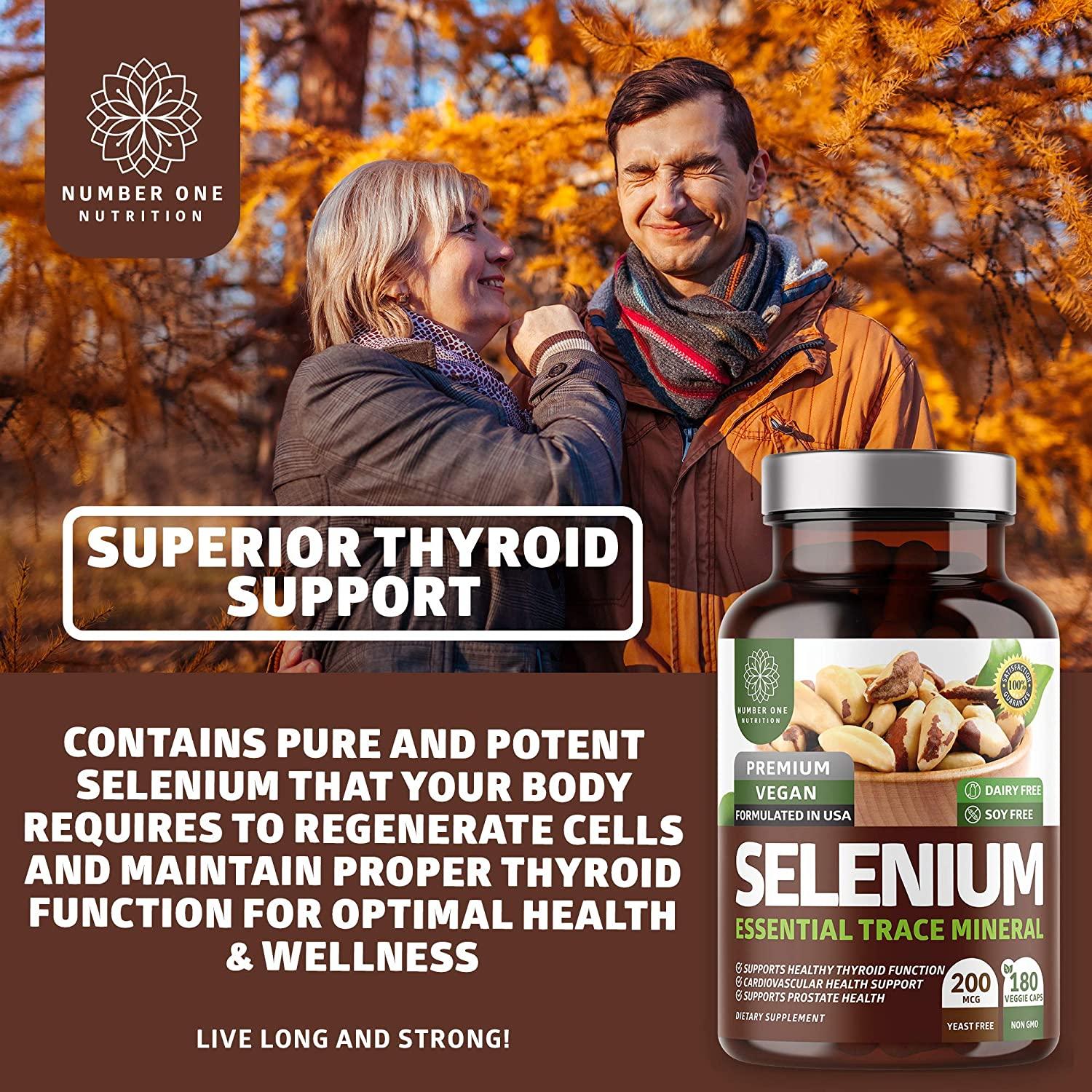 N1N Premium Pure Selenium 200mcg - Immunity, Heart, Thyroid, Prostate ...