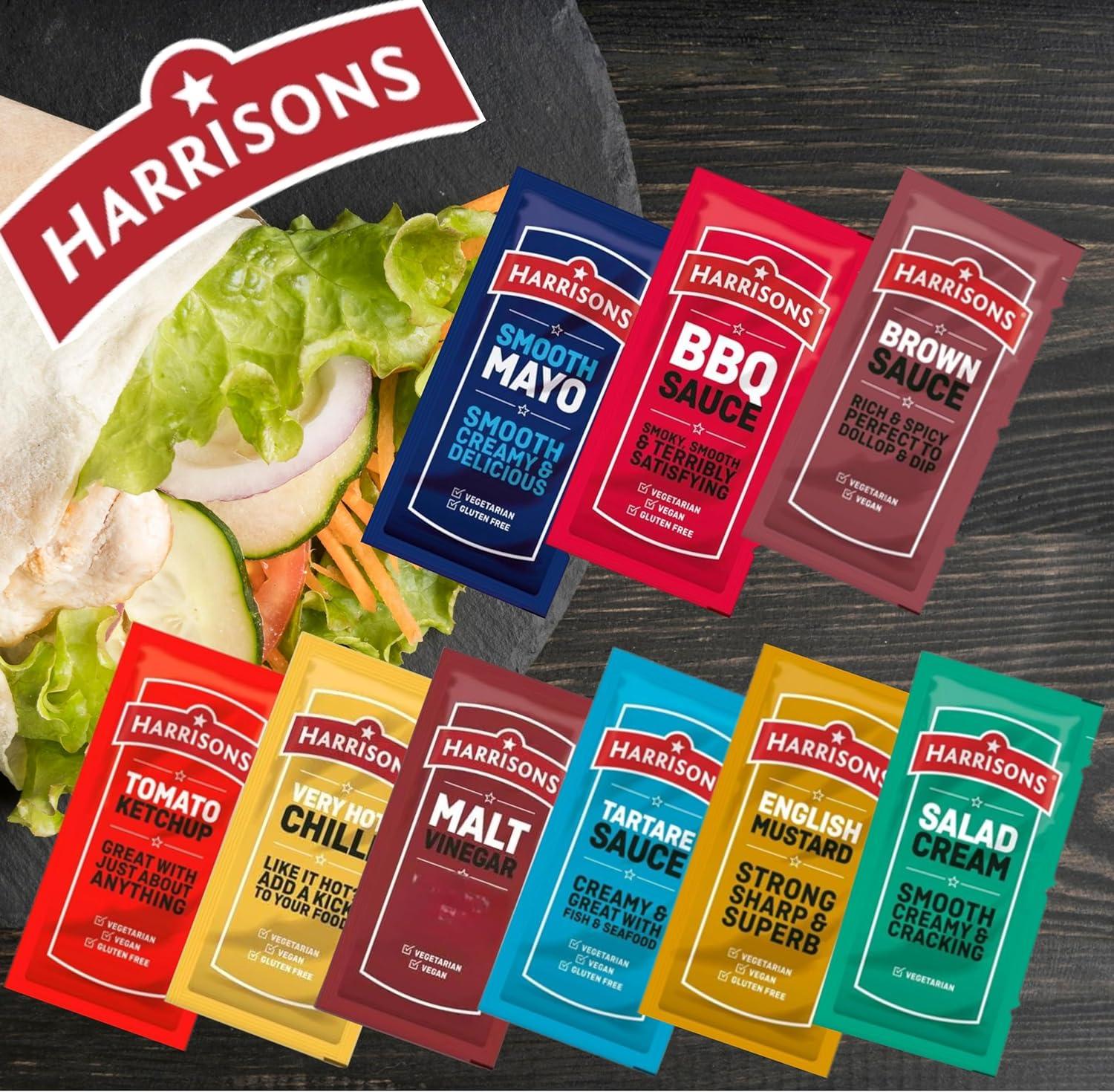 Harrisons Sauce Pick N Mix - Create Custom Sauce Combo with 6+ Flavours ...