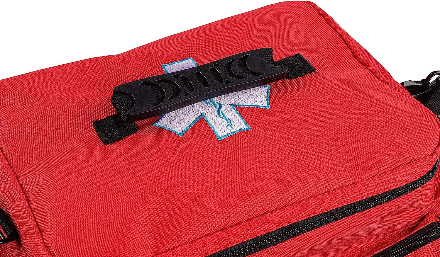 Scherber First Responder Bag | Fully-Stocked EMT/EMS Trauma Kit | 200 ...