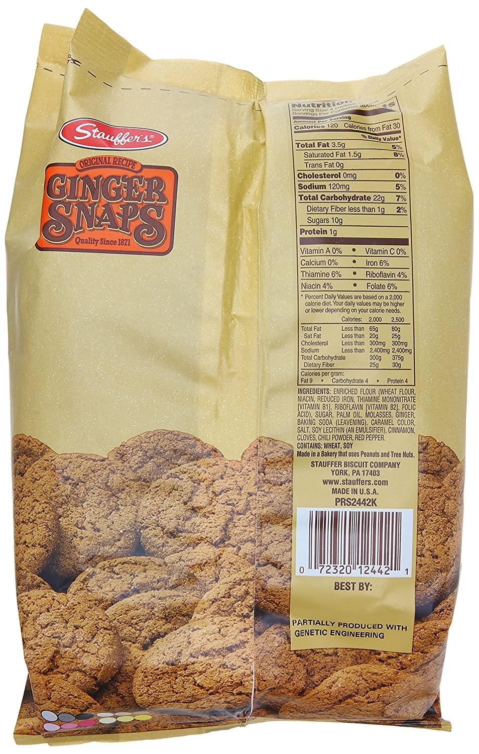 Stauffer Ginger Snap Cookies - Original 14 oz | Buy Online Now | Buy ...