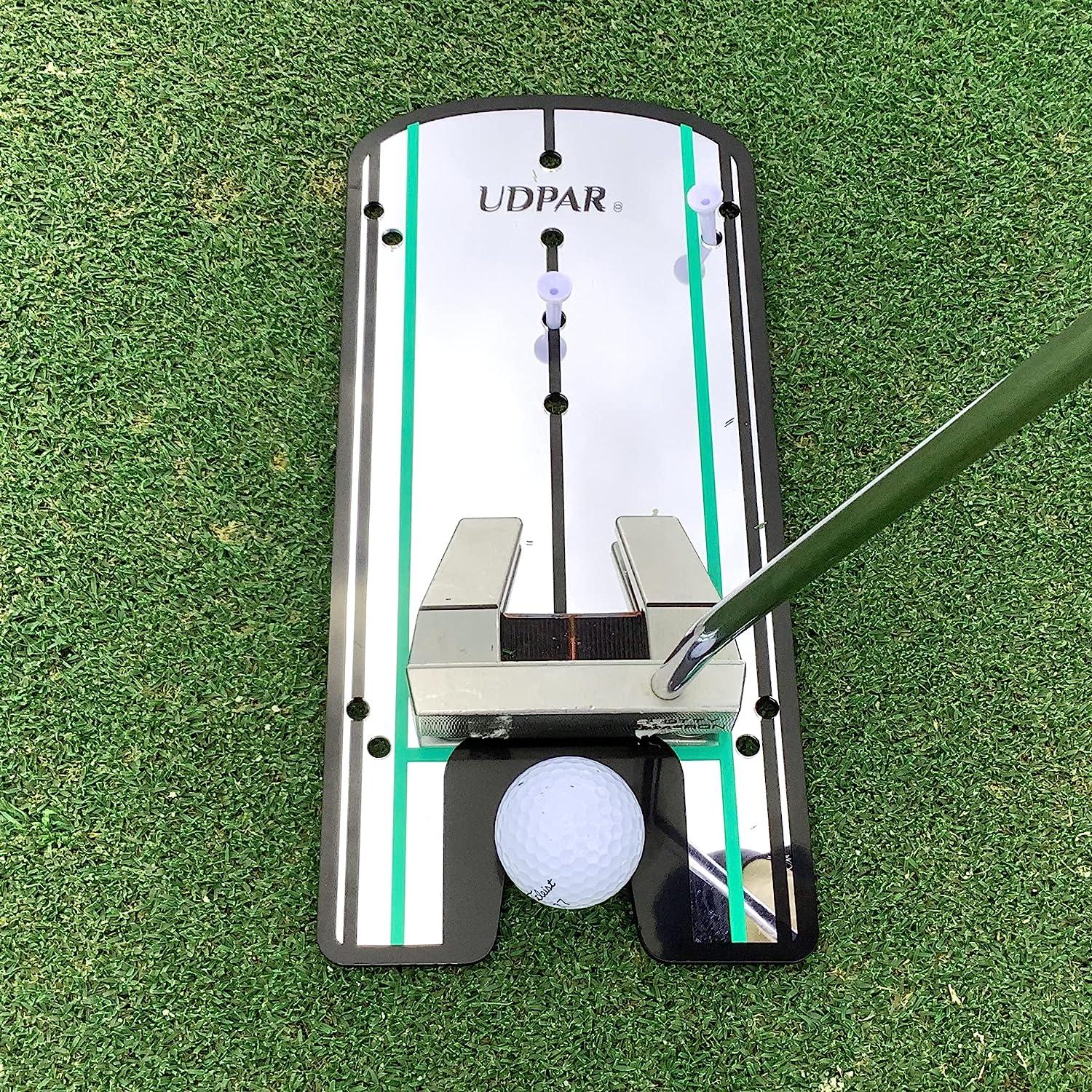 UDPARSCO Golf Putting Alignment Mirror - Portable Practice Trainer ...