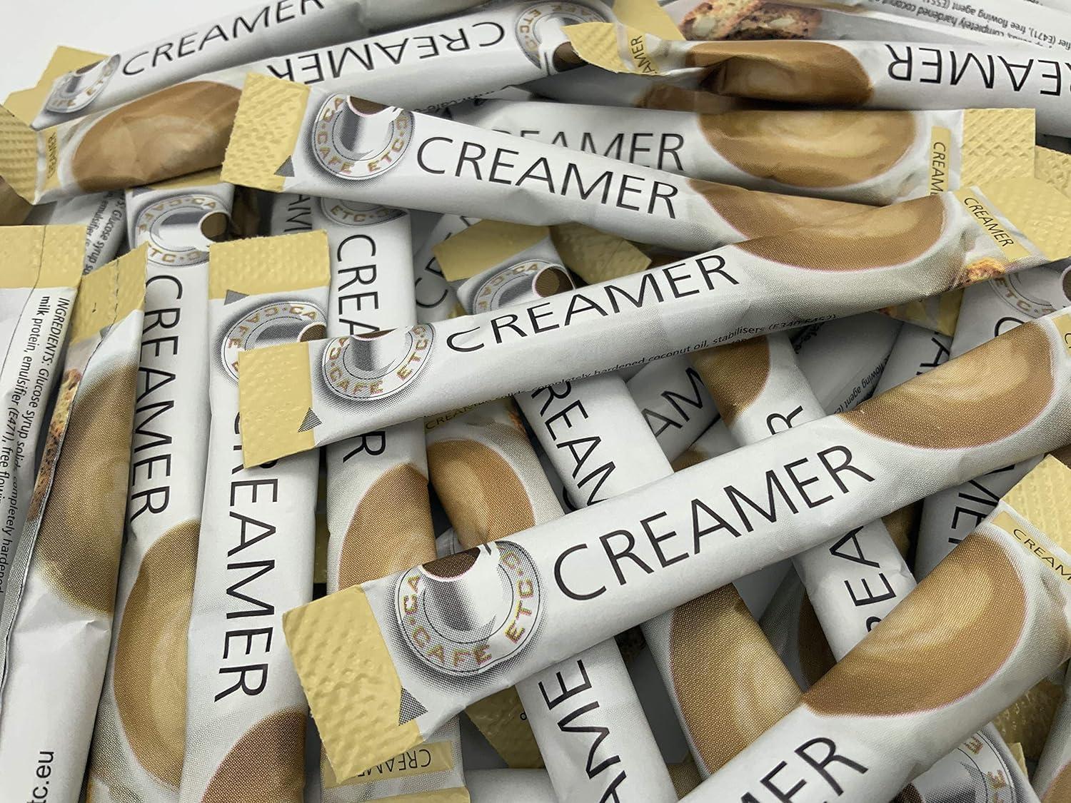 100 x Coffee Creamer Whitener Powder Sticks - Individual Sachets | Buy ...