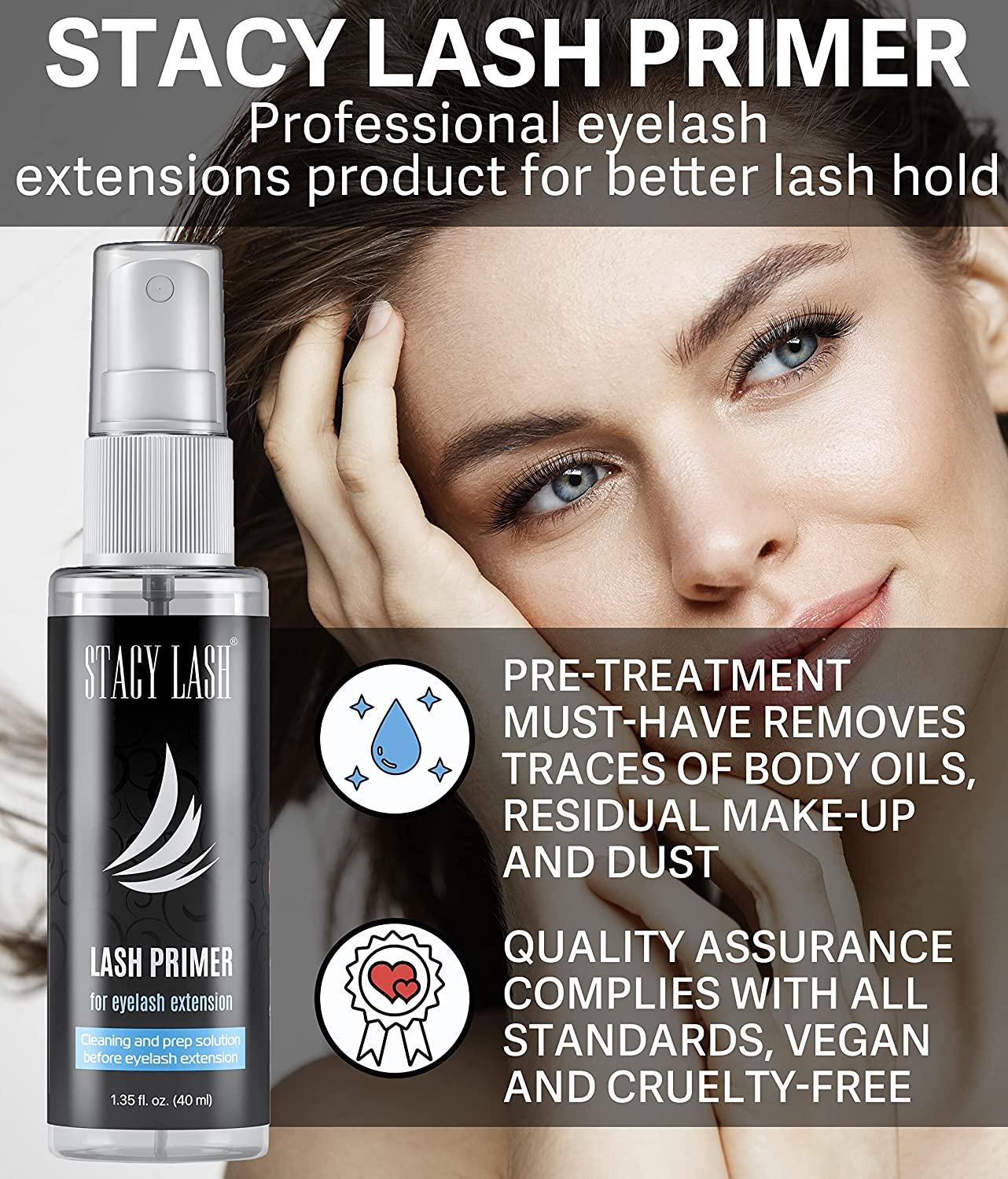 Stacy Lash Eyelash Extension Primer/Cleanser 1.35fl.oz/40ml - Protein ...
