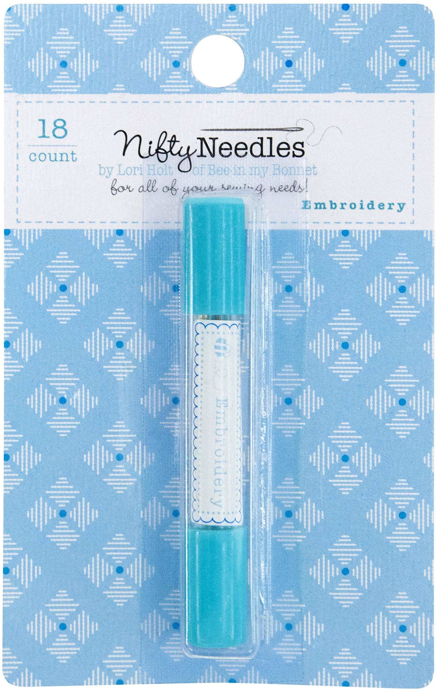 NIFTY Needles Embroidery 18 Pack - Ideal for Sewing Projects | Buy Now ...