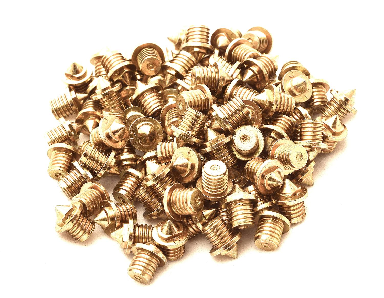 Spikes Track Shoes 1/8" Stainless Steel Track Spikes - 14 Pack Pyramid ...