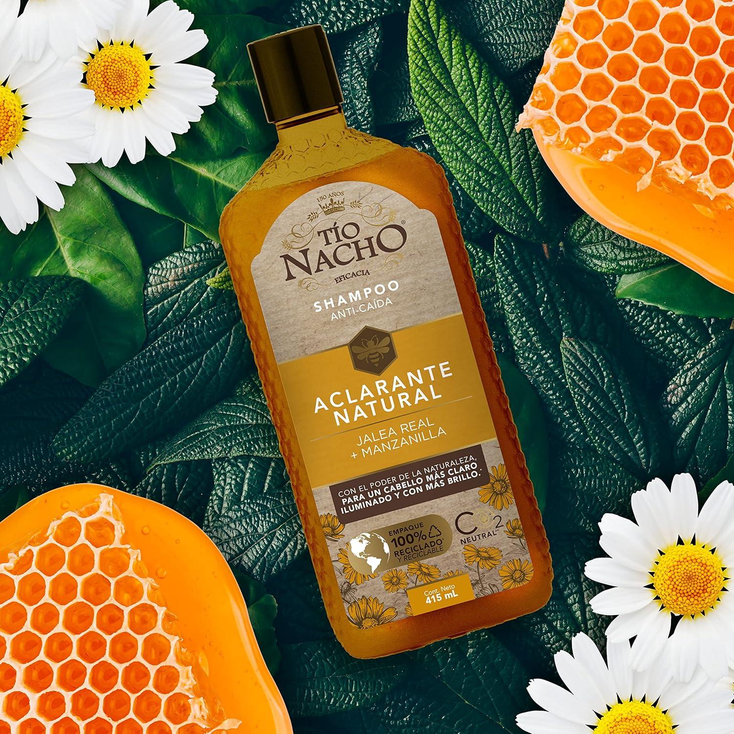 Tio Nacho Anti-Caida Chamomile Shampoo | Strengthening & Clarifying ...