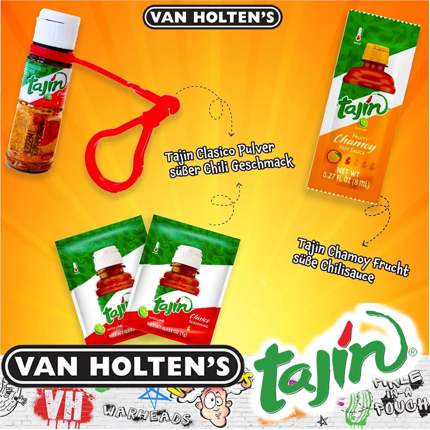 Buy TikTok Chamoy Sour Pickle Kit - Van Holten Pickle Fruit Roll-Ups ...
