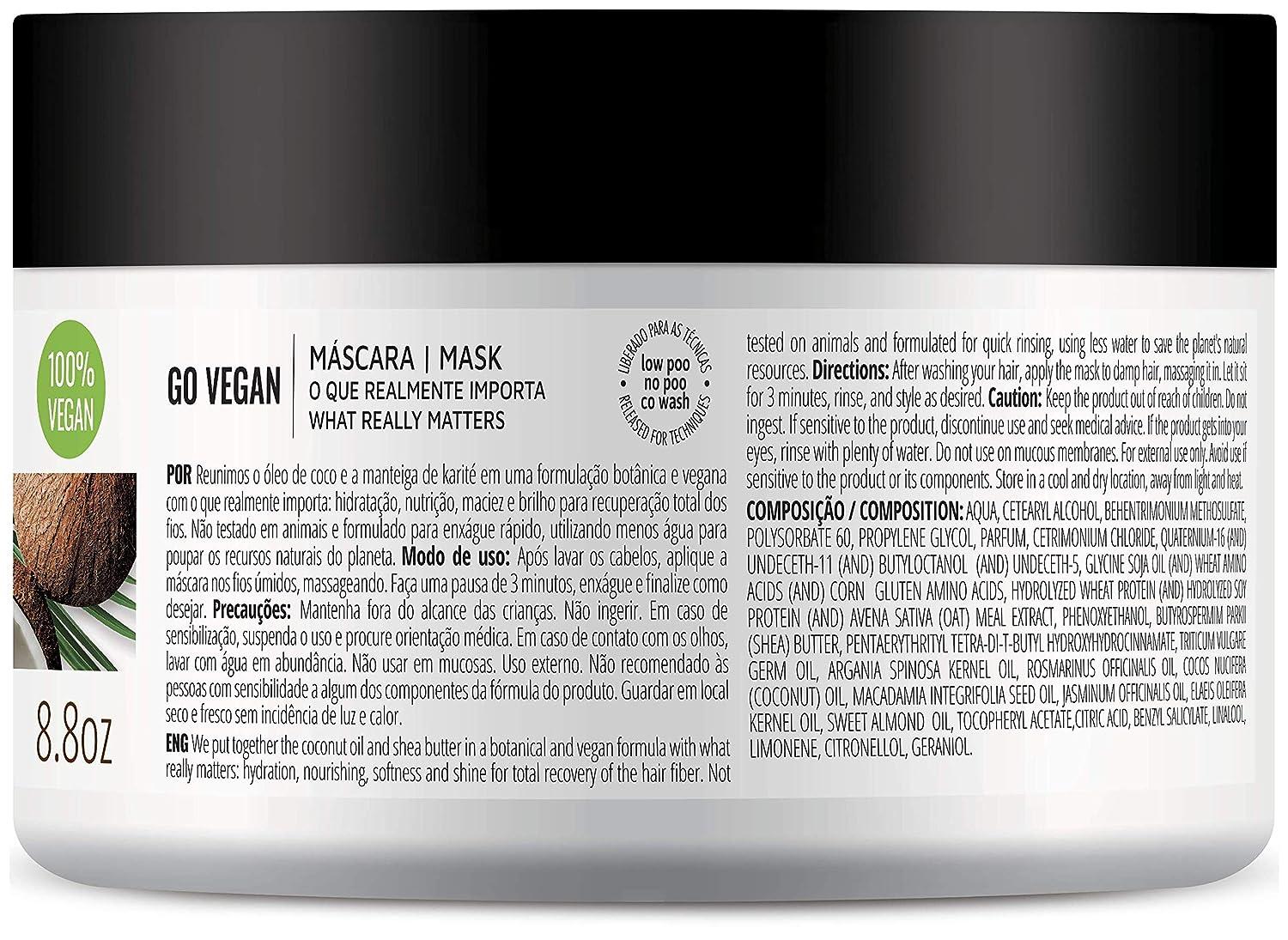 Inoar PROFESSIONAL Go Vegan Hydration Hair Mask 8.8 fl oz | Buy Now ...