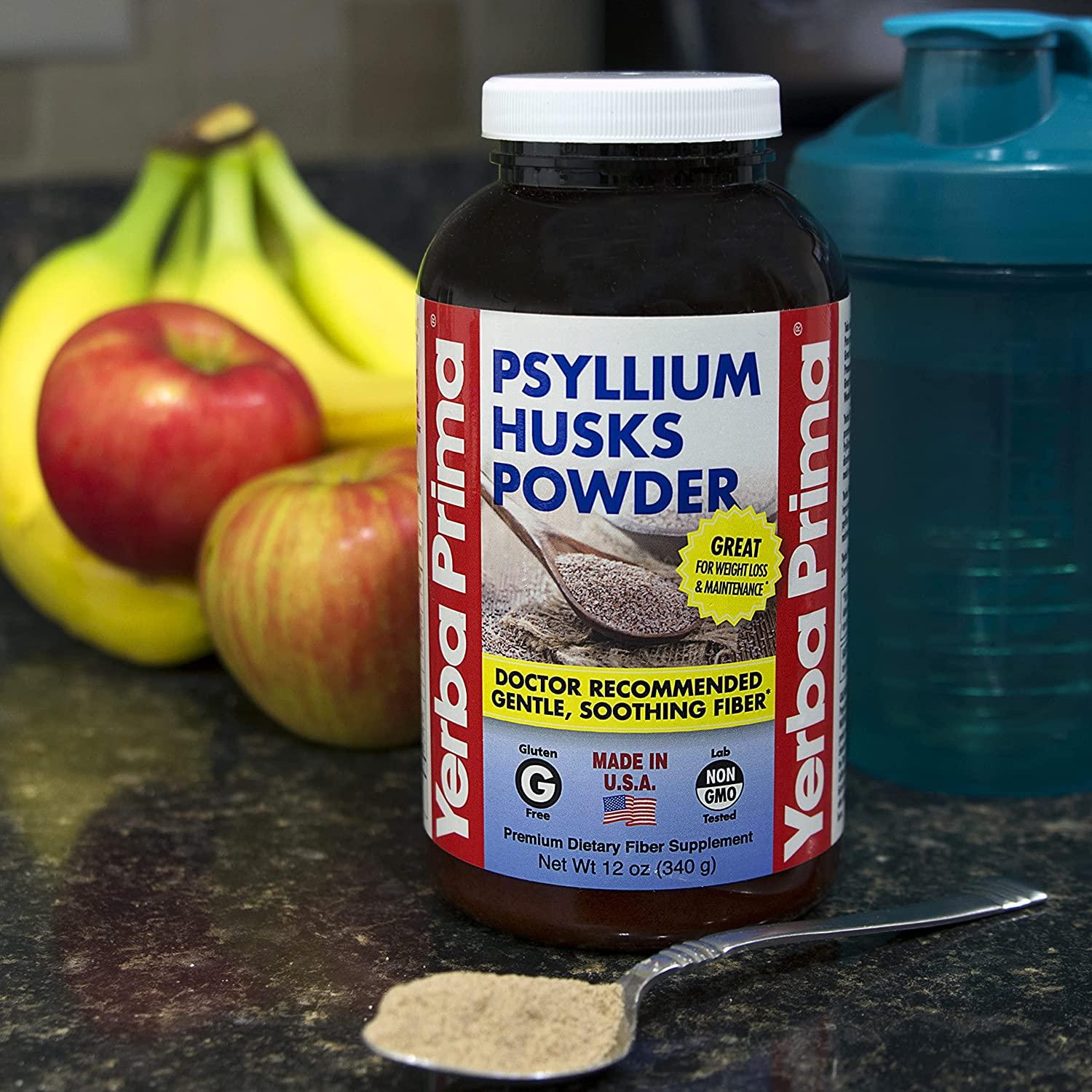 Yerba Prima Psyllium Husks Powder 12 oz (340 g) | Buy Now with Express ...