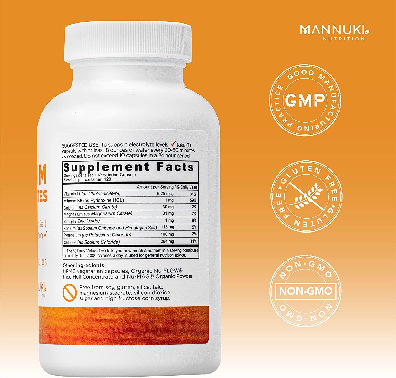 Clean Electrolyte Tablets for Rapid Rehydration, Muscle Cramping ...