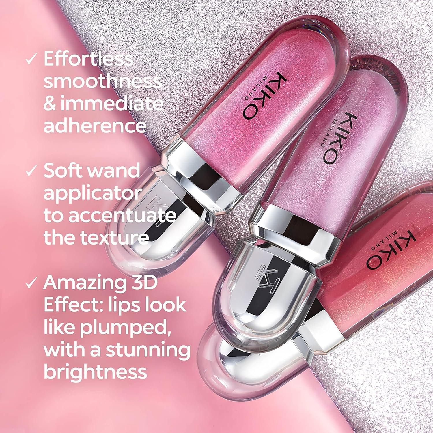 KIKO Milano 3D Hydra Lipgloss 01 | Softening lip gloss for a 3D look ...