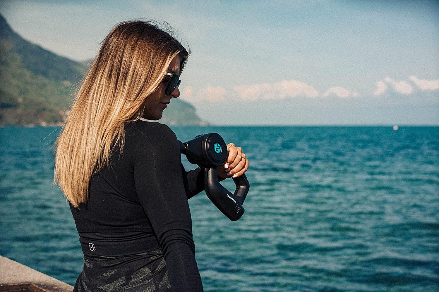 Compex Fixx 1.0 Massager - Handheld Percussion Massage Gun for Therapy ...