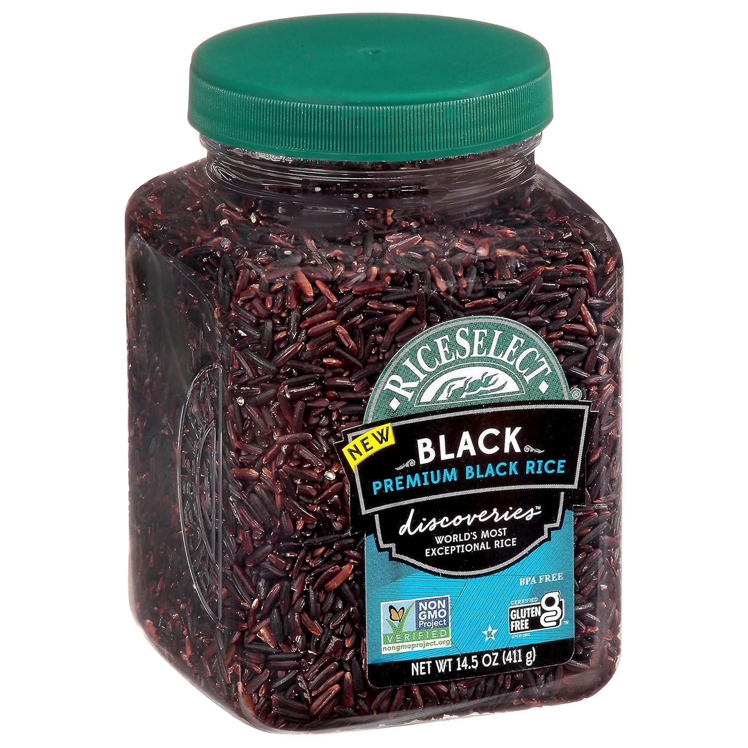RiceSelect Discoveries Premium Black Rice - Whole Grain, Gluten-Free ...