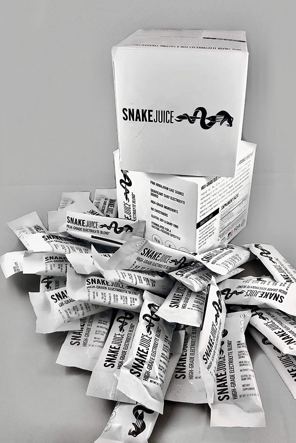 SNAKE Juice Keto Diet Electrolyte Powder Unflavored Fasting-Focused ...