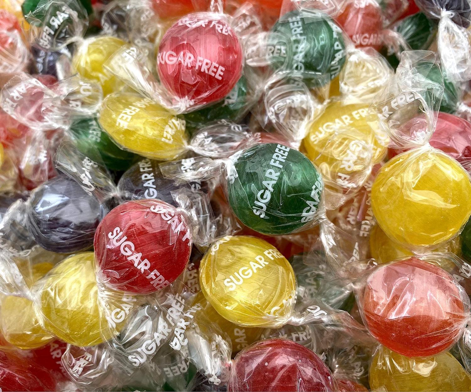 Funtasty Sugar Free Fruit Buttons Hard Candy | Assorted Flavors ...