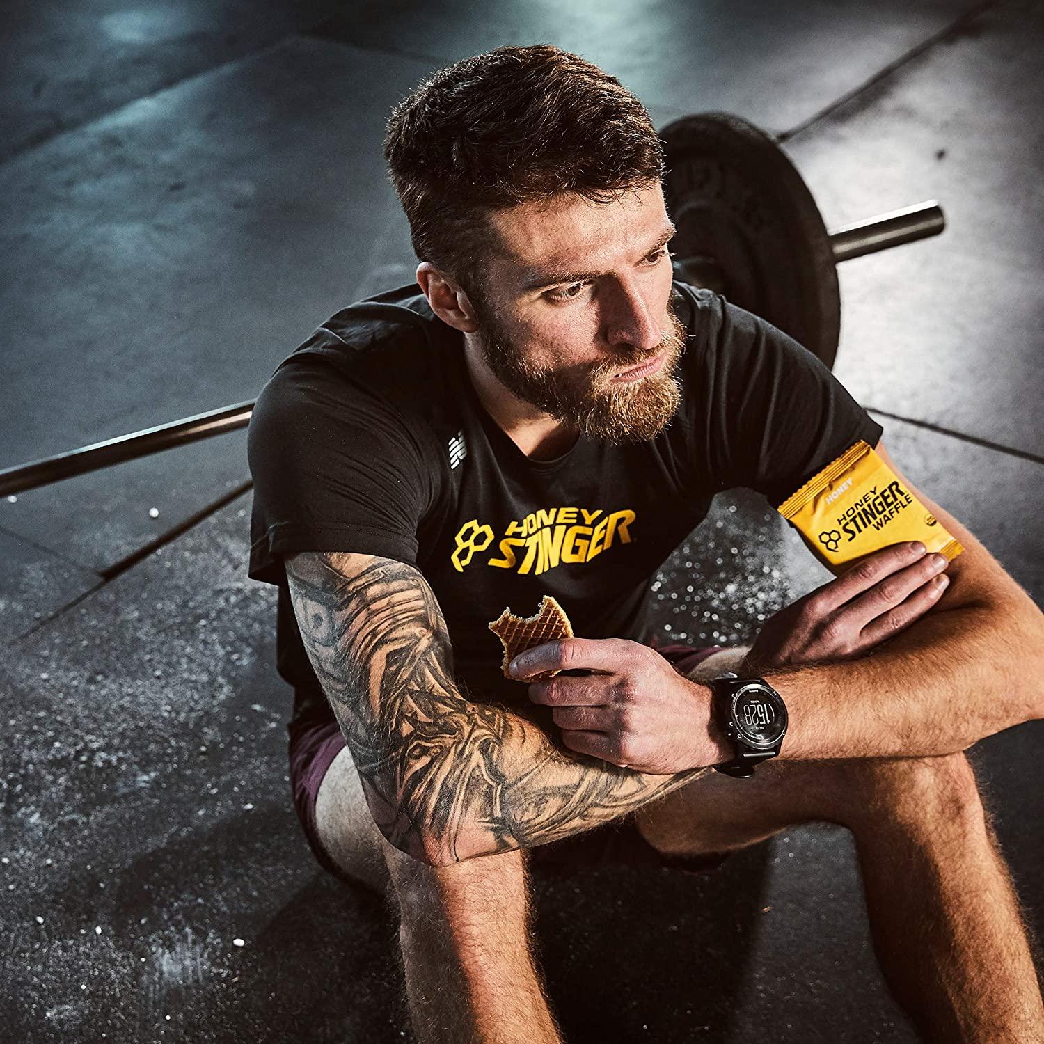 Honey Stinger Organic Honey Waffle | Energy Stroopwafel for Exercise ...