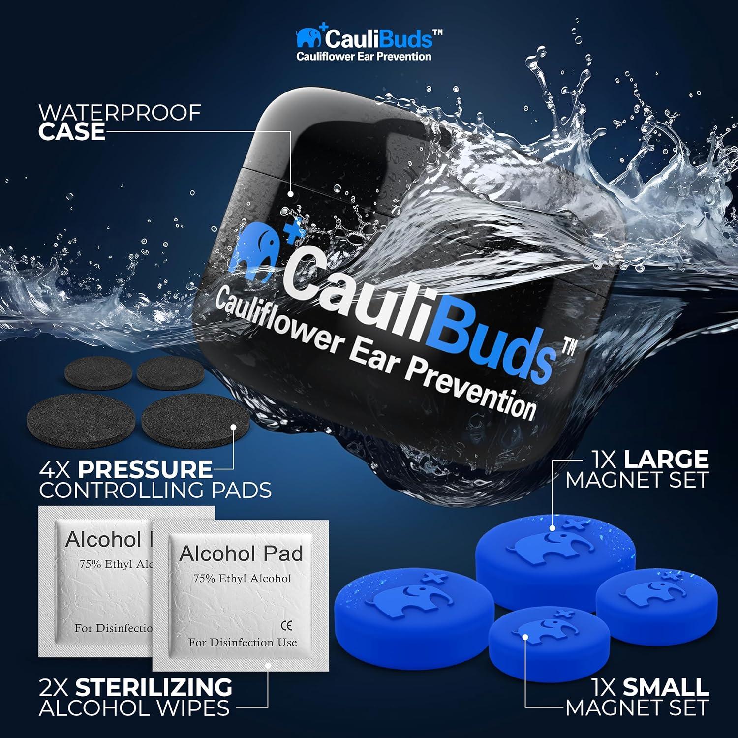 Buy Caulibuds Cauliflower Ear Magnets - Premium Silicone Compression ...