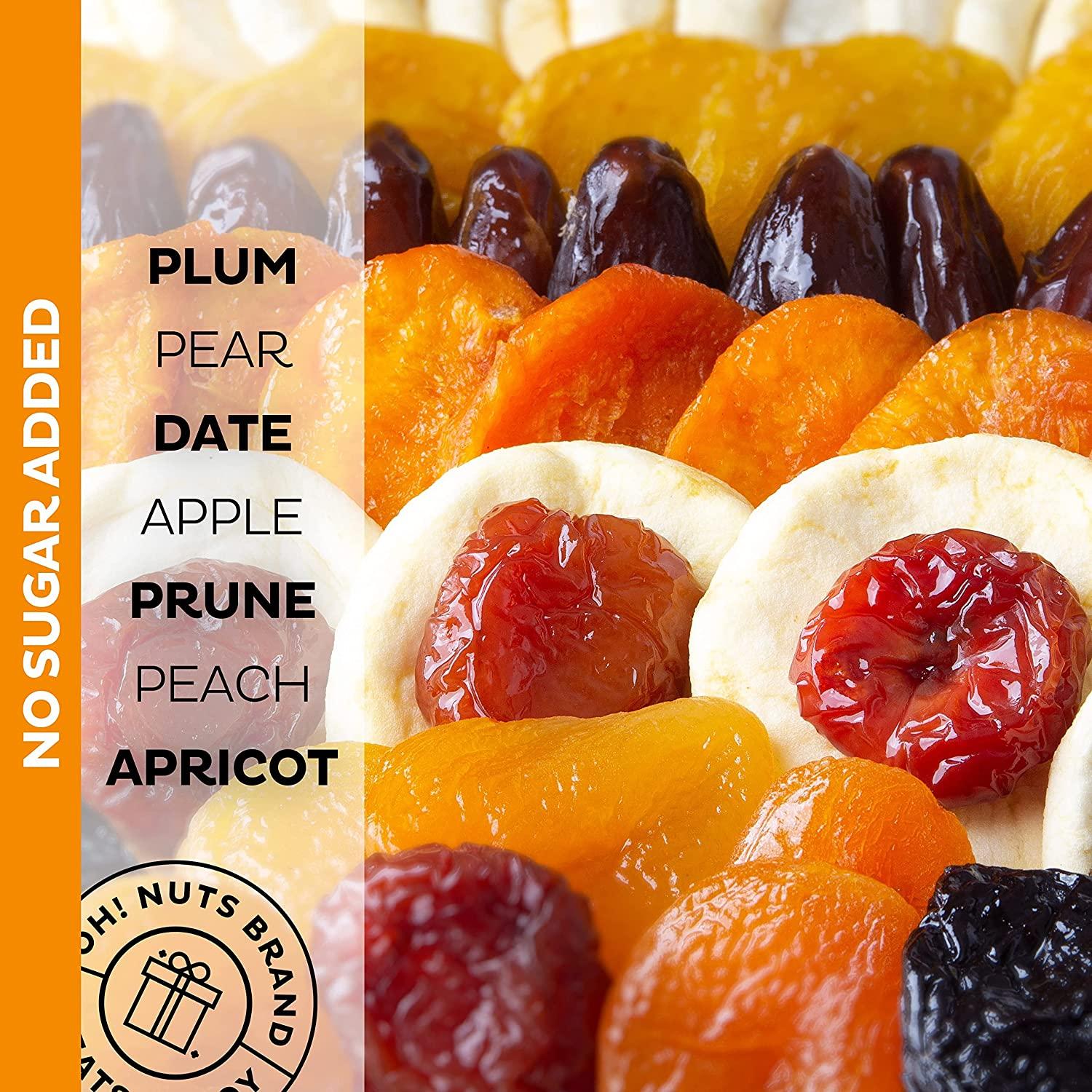 Healthy Dried Fruit Gift Basket - Gourmet Assortment for Holidays ...