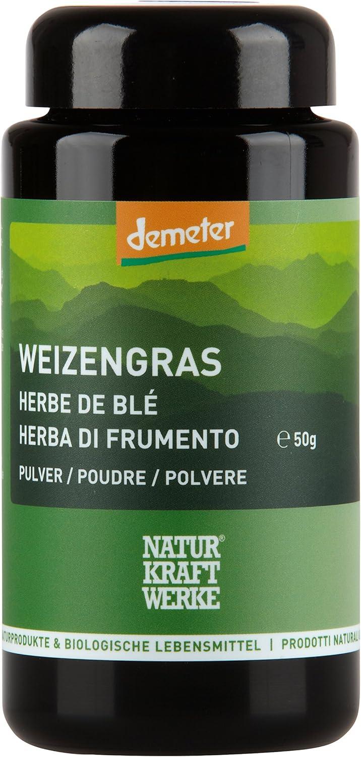 Organic Demeter Wheat Grass Powder 50g - Superfood for Health ...
