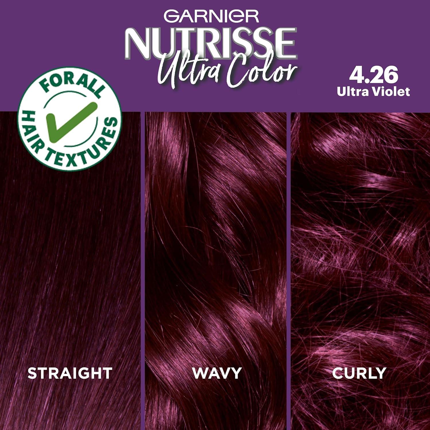 Garnier Nutrisse Ultra Color 4.26 Ultra Violet Hair Dye - Intense ...
