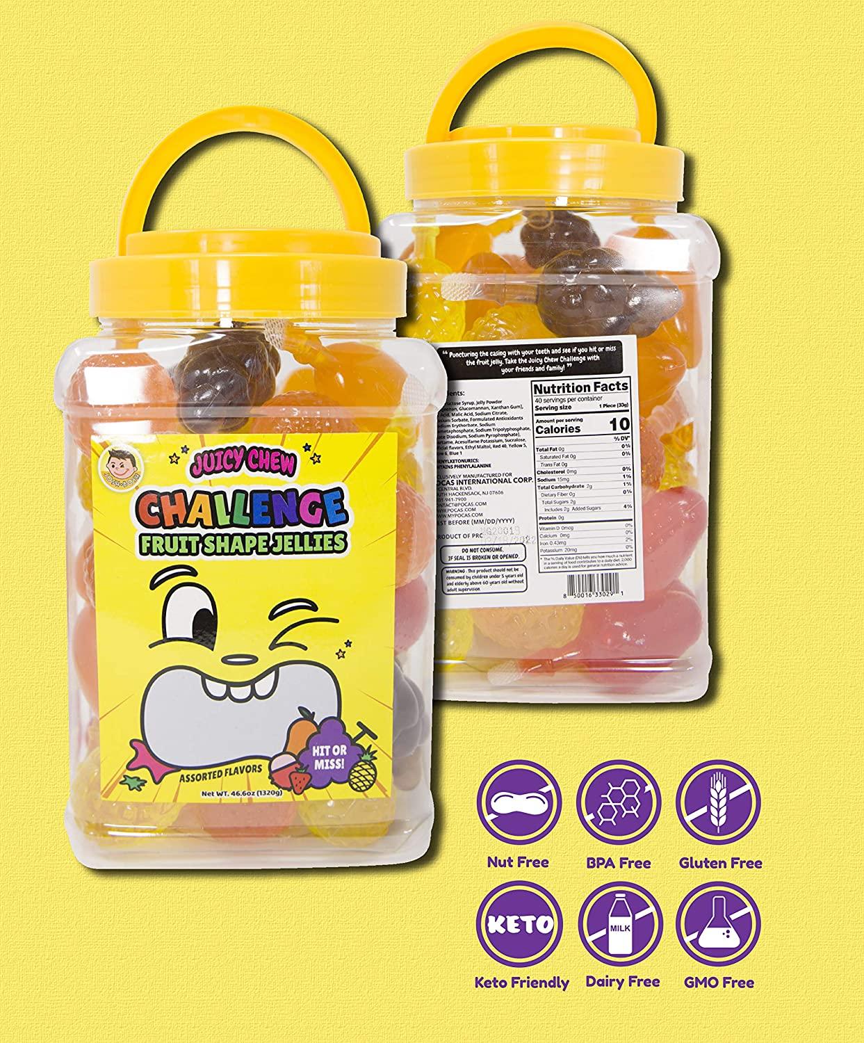 Prime Focal Sweets Josh Bosh Juicy Chews Keto-Friendly Fruit Snack ...