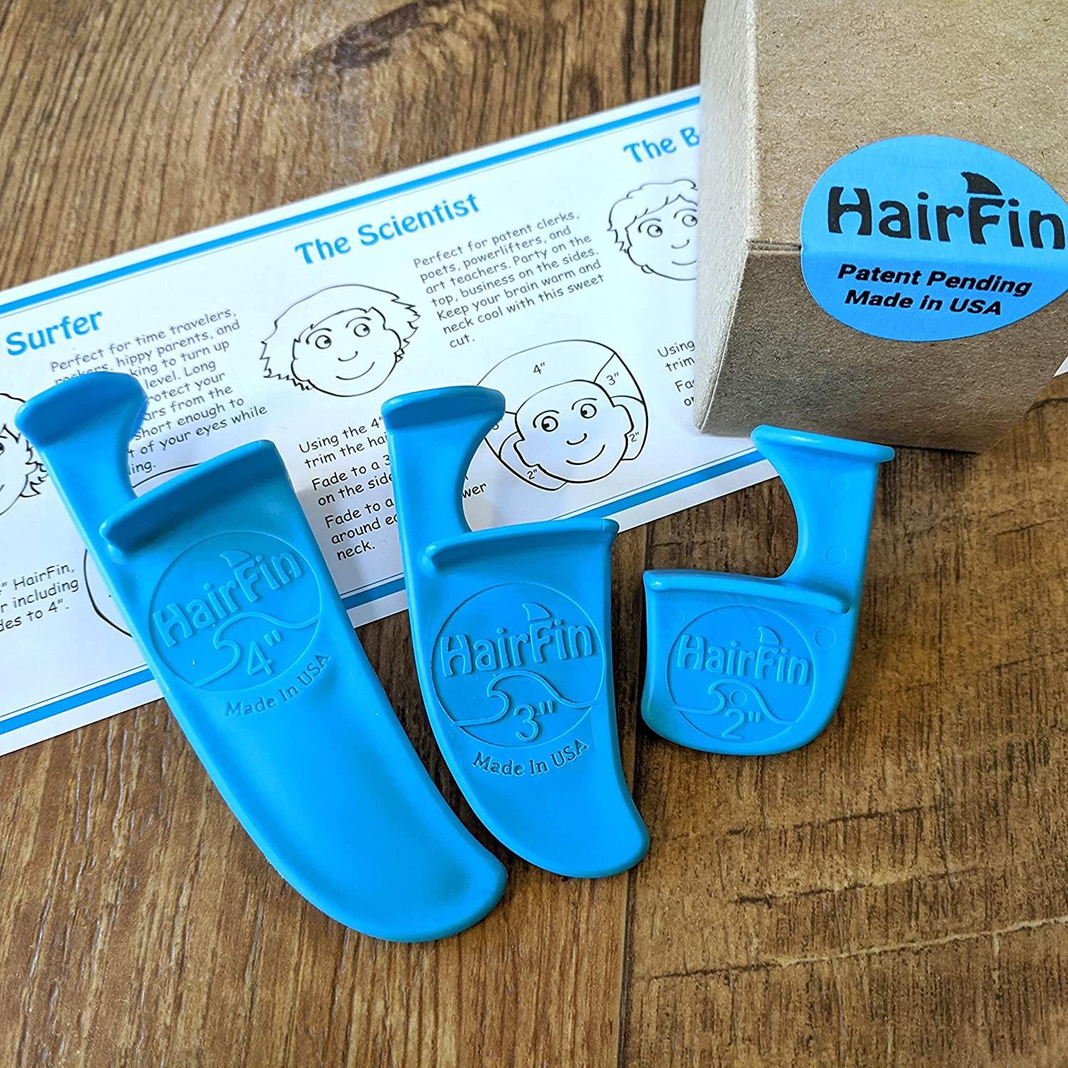 HairFin Haircut Tool Kit Set of 3 - As Seen On Shark Tank - Includes 2 ...