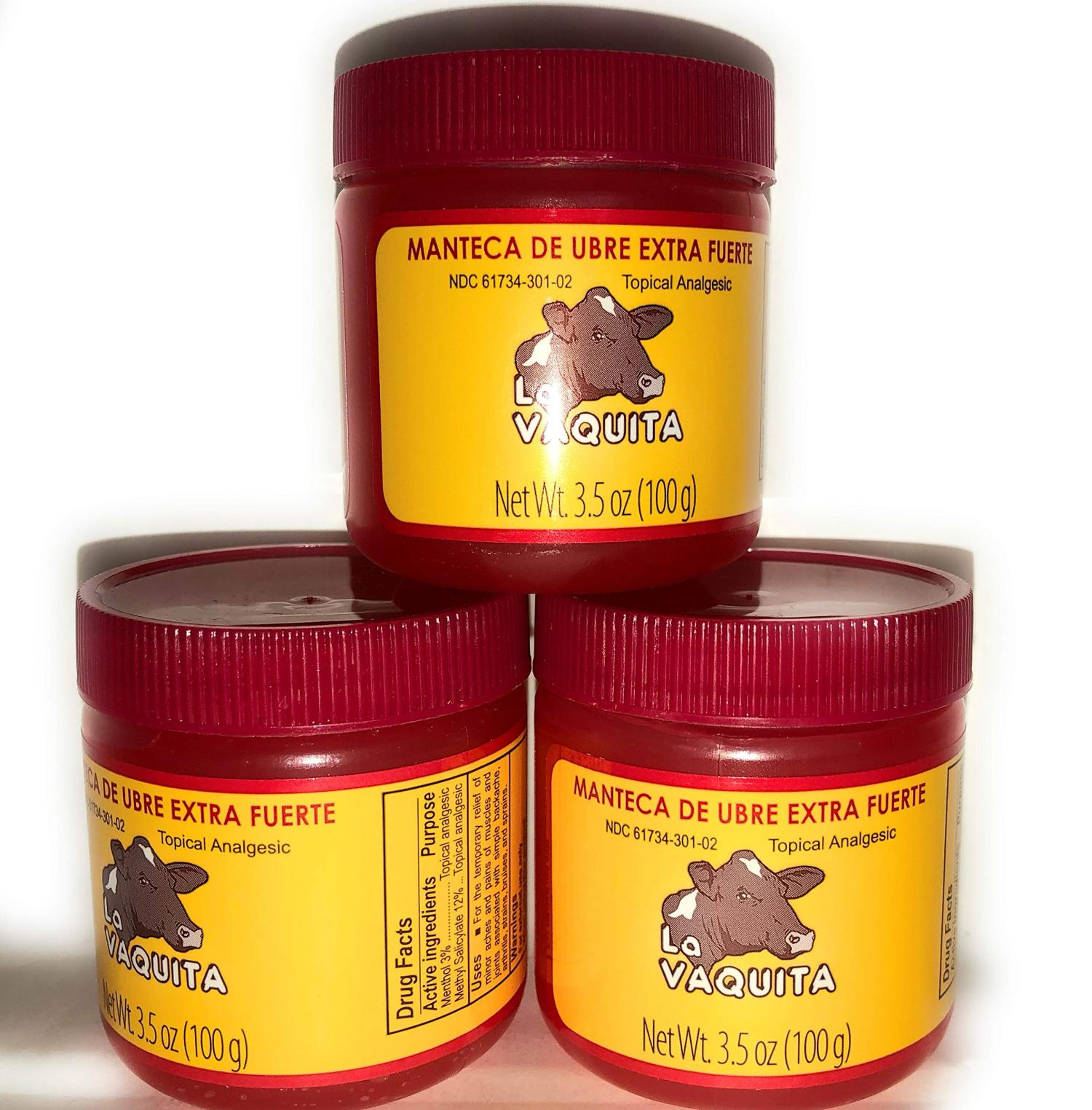 La Vaquita Manteca de Ubre de Vaca Extra Fuerte 3.5 oz | Buy Now with ...