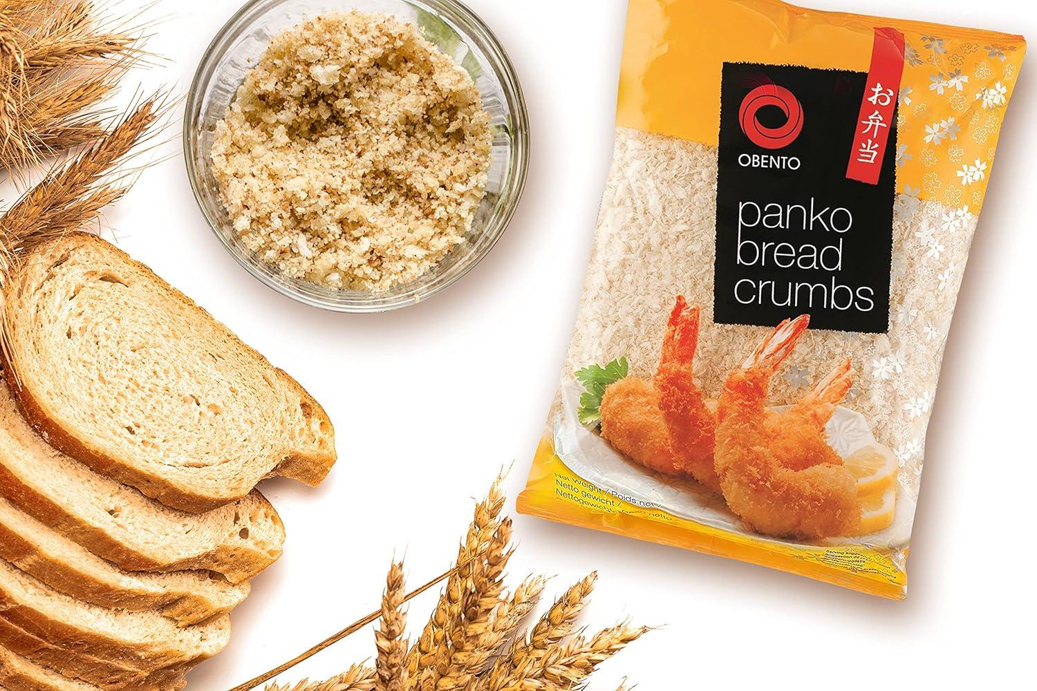 Obento Panko Breadcrumbs 1kg - Premium Japanese Style Crispy Coating