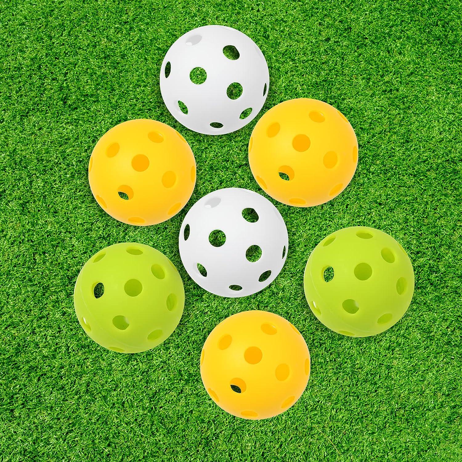 Avesfer Plastic Golf Practice Balls - Soft Anti-Crack Limited Flight ...