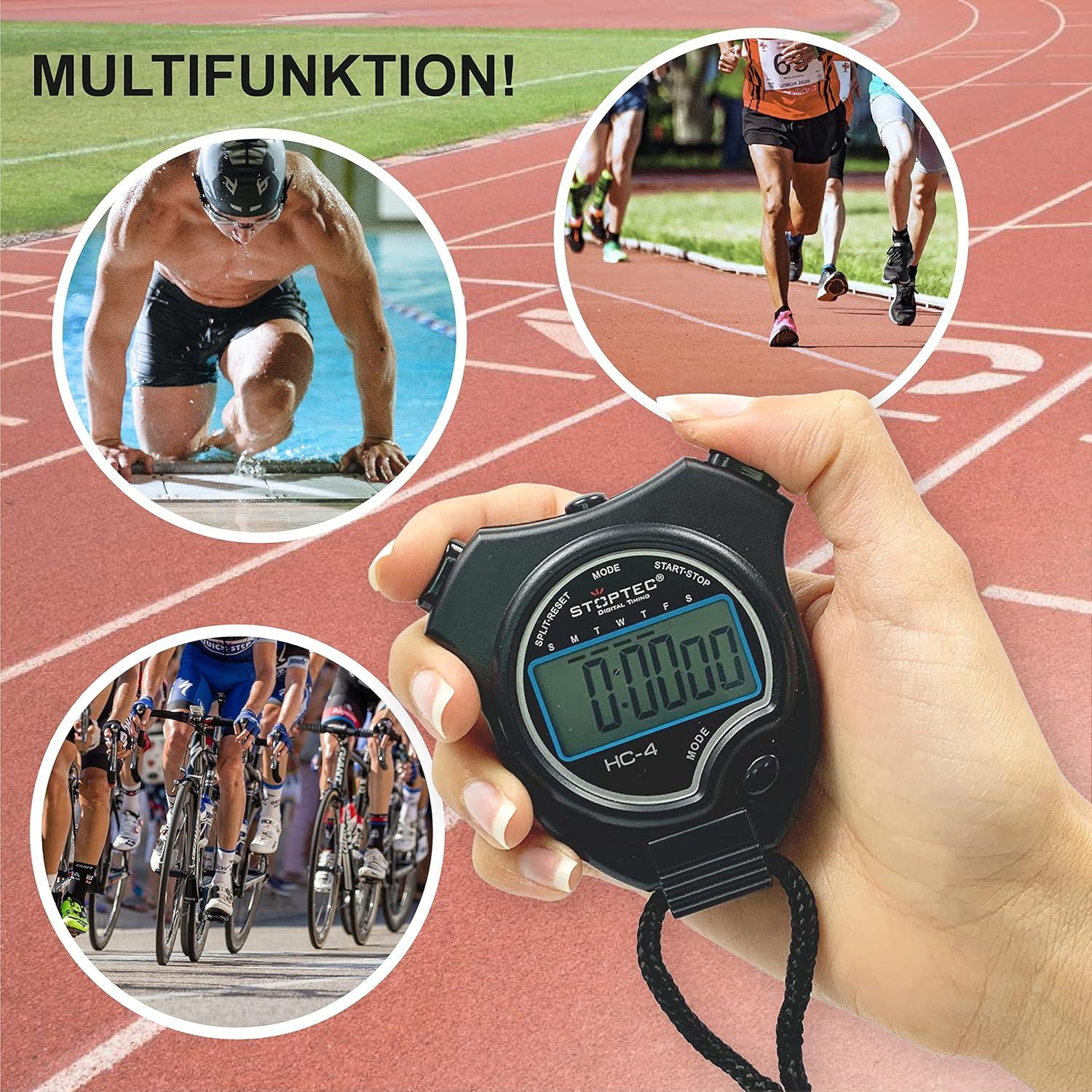 Sch tt Stoptec HC-4 Stopwatch | Digital Stopwatch with Large Display ...