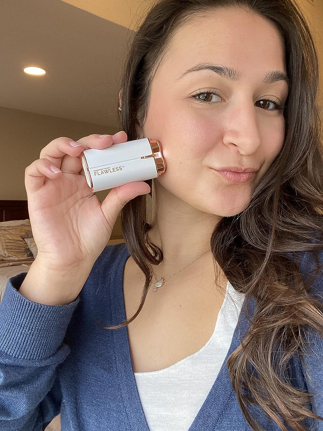 Finishing Touch Flawless Women's Painless Hair Remover Face Duo ...