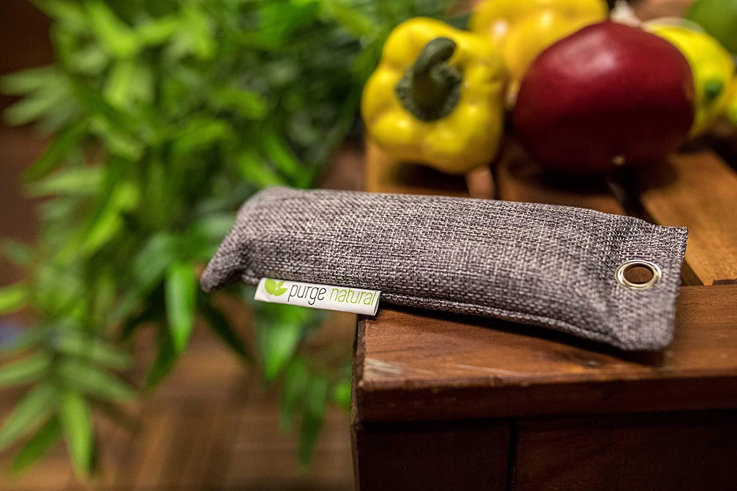 Purge Bag - Activated Bamboo Charcoal Deodorizer for Shoes & Gym Bags ...