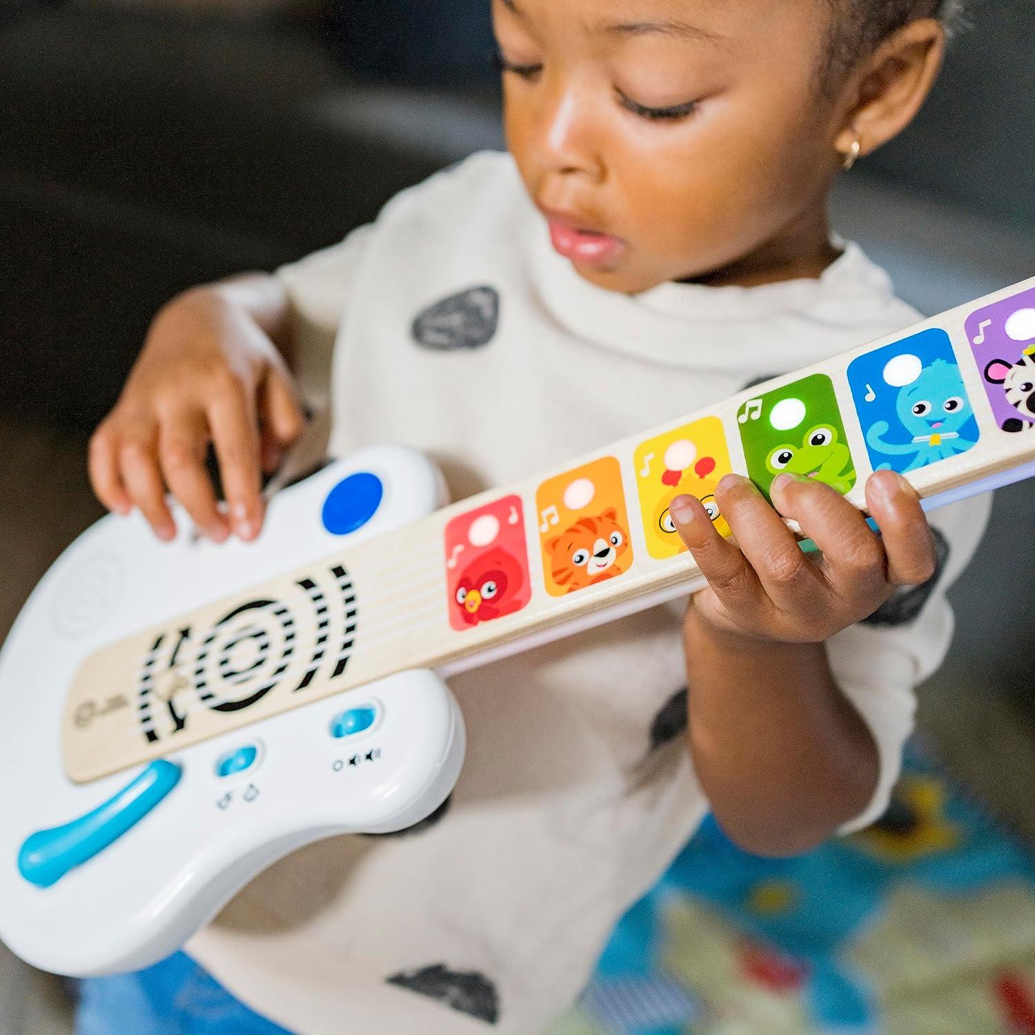 Buy Baby Einstein Hape Magic Touch Guitar - Wooden Music Toy for Babies ...