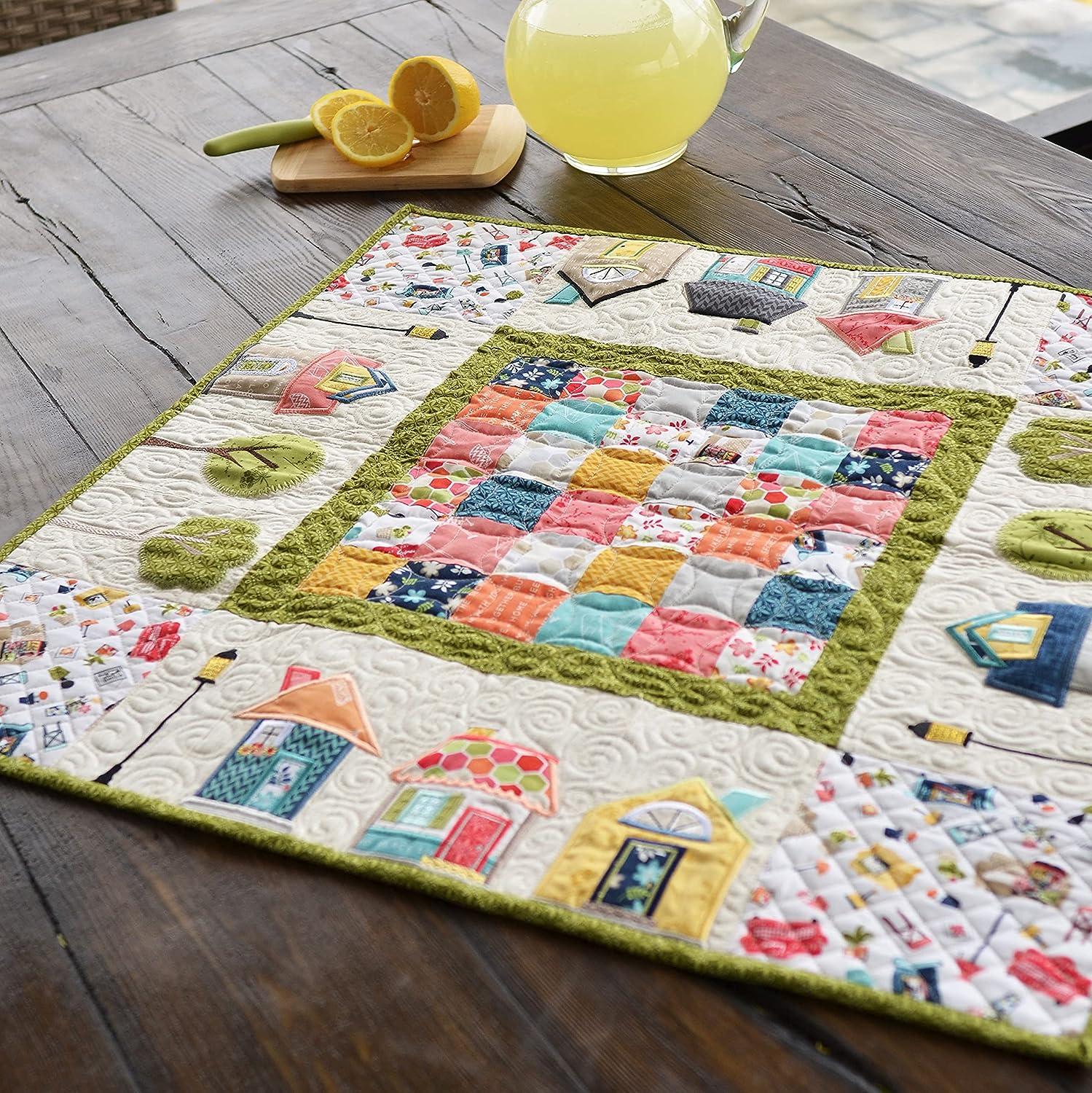 Kimberbell Make Yourself At Home Quilt Machine Embroidery CD & Book - 44x60 Size with Bonus ...