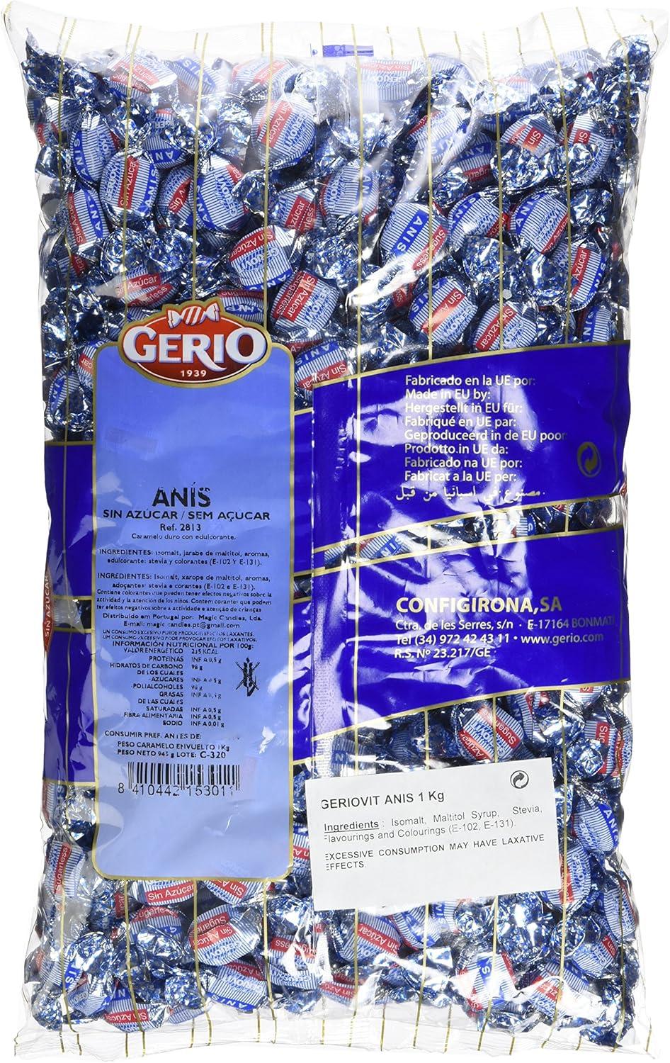 Gerio Sugar Free Aniseed Boiled Sweets 1 kg | Buy Now with Express ...