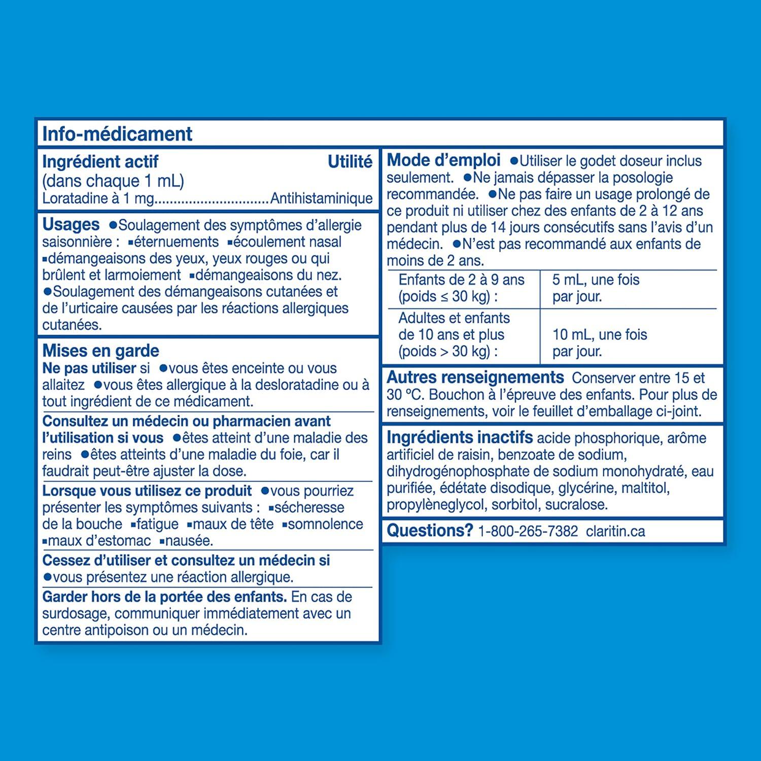 Claritin Kids Rapid Dissolve Allergy Medication - 24 Hour Non-Drowsy ...