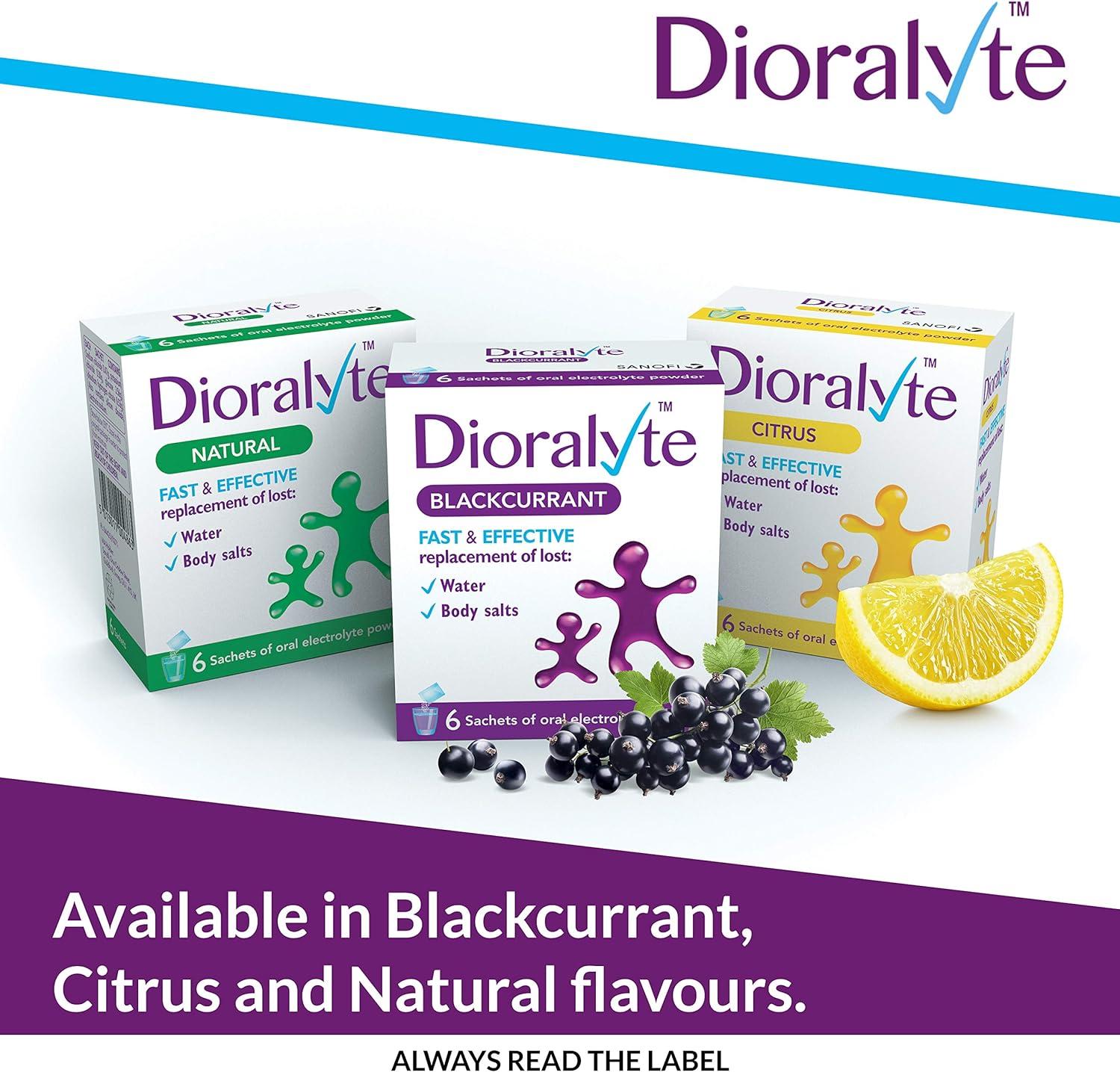 Dioralyte Natural - Fast & Effective Treatment for Dehydration - 6 ...