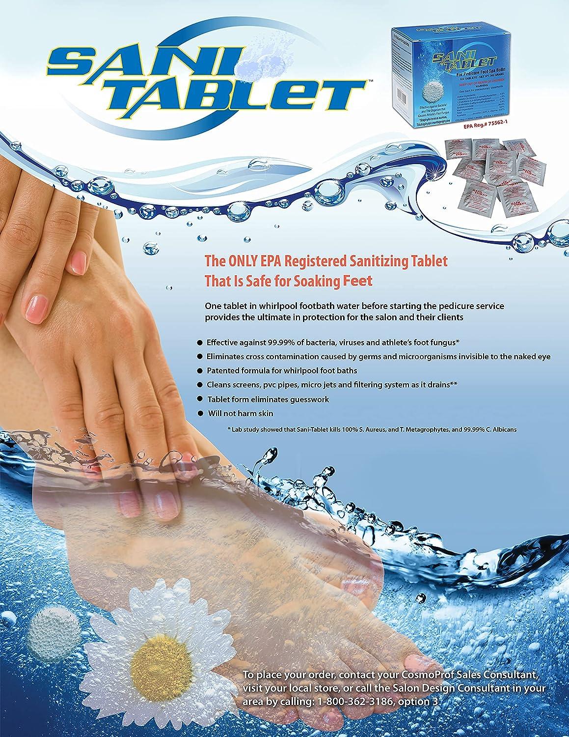 SANI CARE Sani-Tablet 100 Tablets (Model: SAN0100) by Sanicare