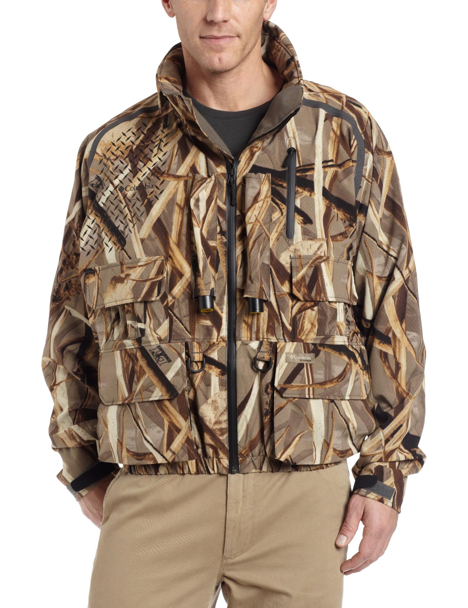 Columbia Men's Omni Heat Wader Widgeon Shell Large - Delta Hunter Marsh ...