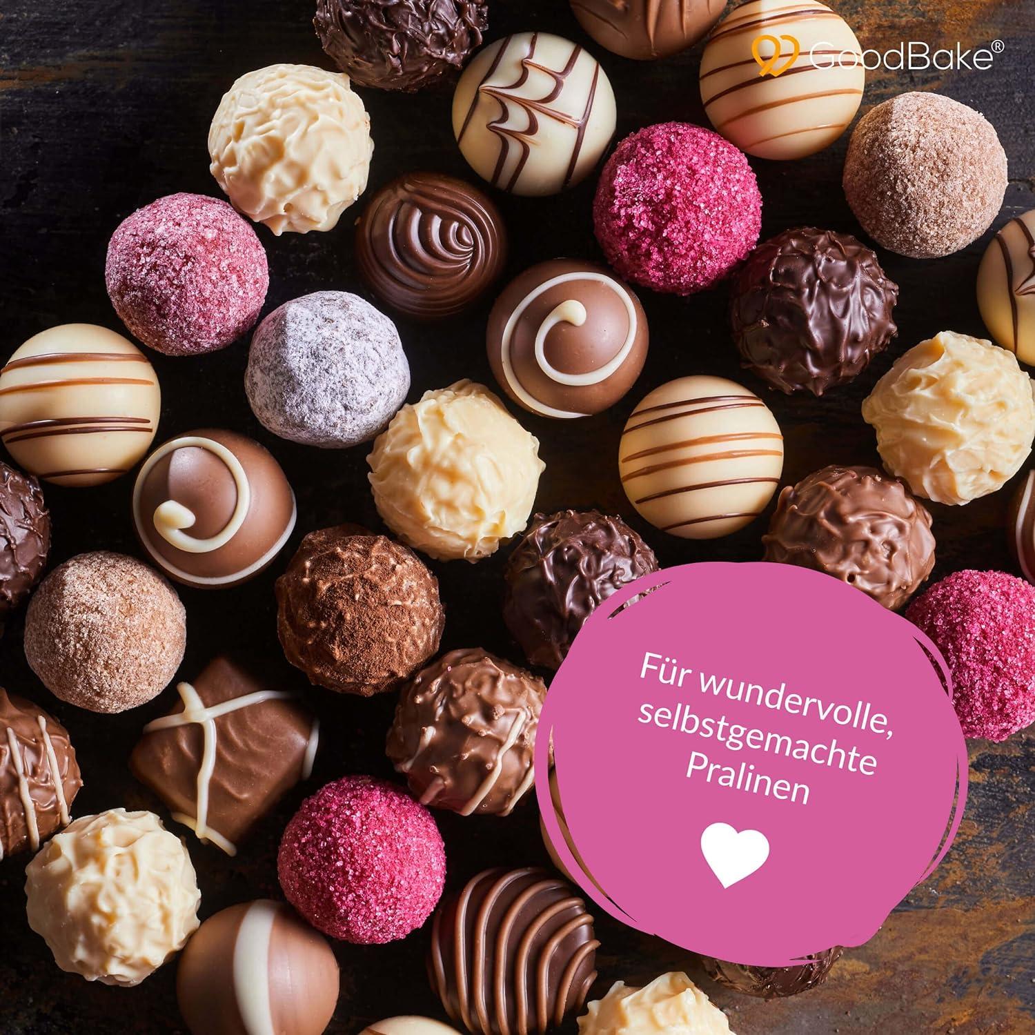 Goodbake Chocolate Hollow Body (63 pcs) - Whole Milk Chocolate Molds ...