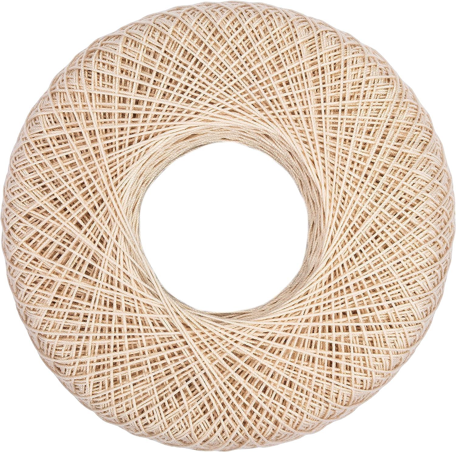 Coats Crochet Fine Thread 20 - Natural Color | Premium Quality Crochet ...
