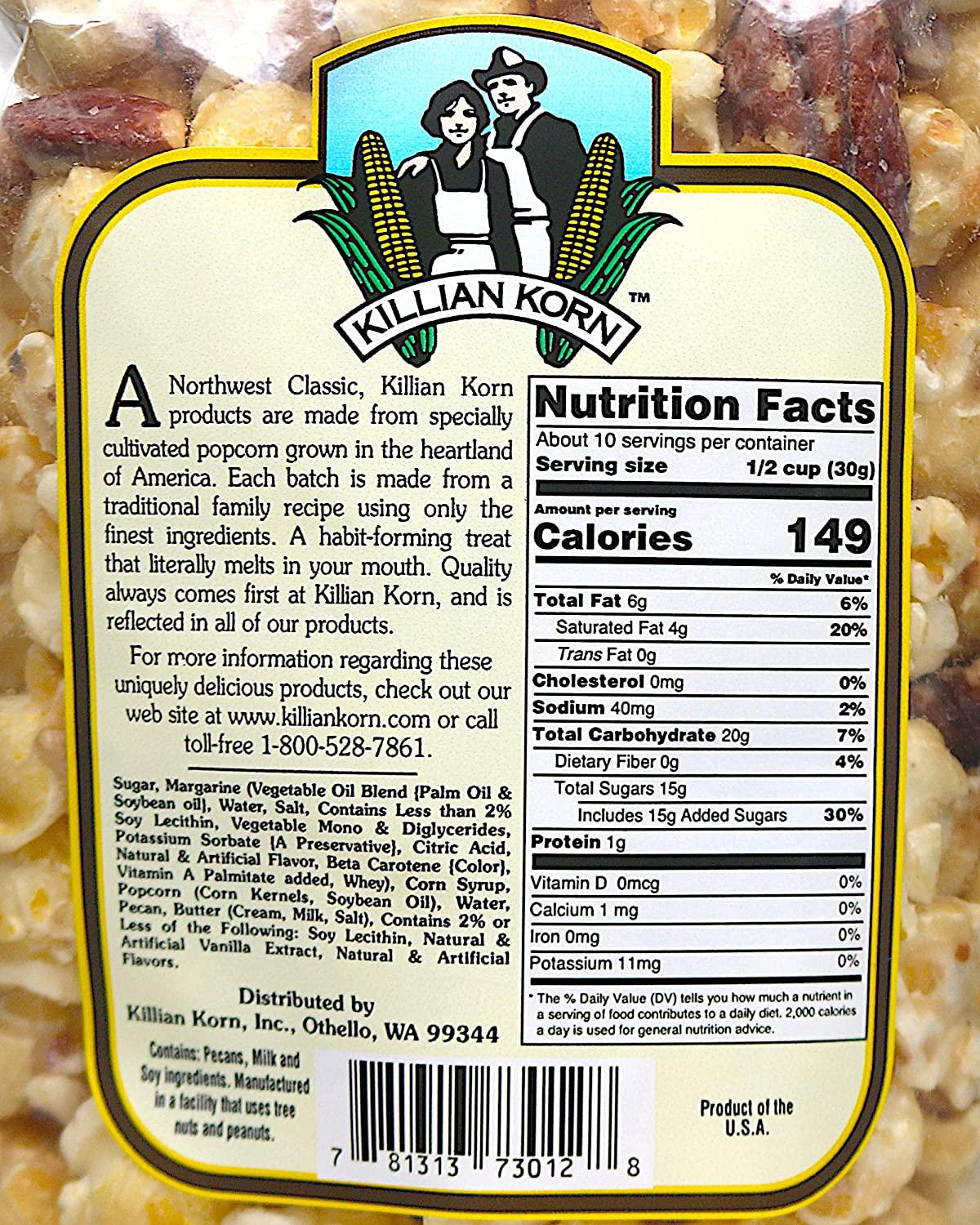 Killian Korn Butter Rum Pecan Popcorn "Sooo Yummy" All Naturally ...