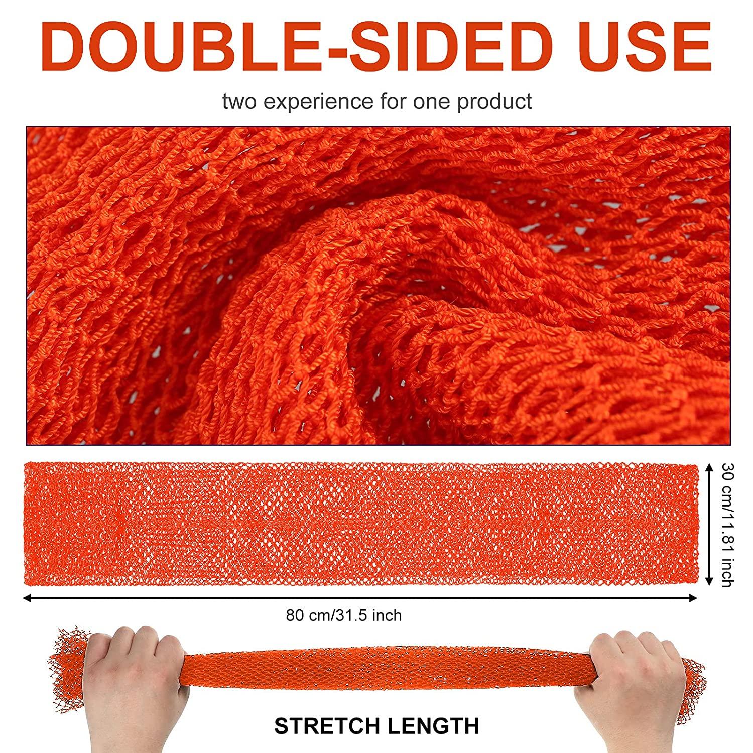 African Long Bathing Net Sponge | Shower Body Scrubber | Back Scrubber ...