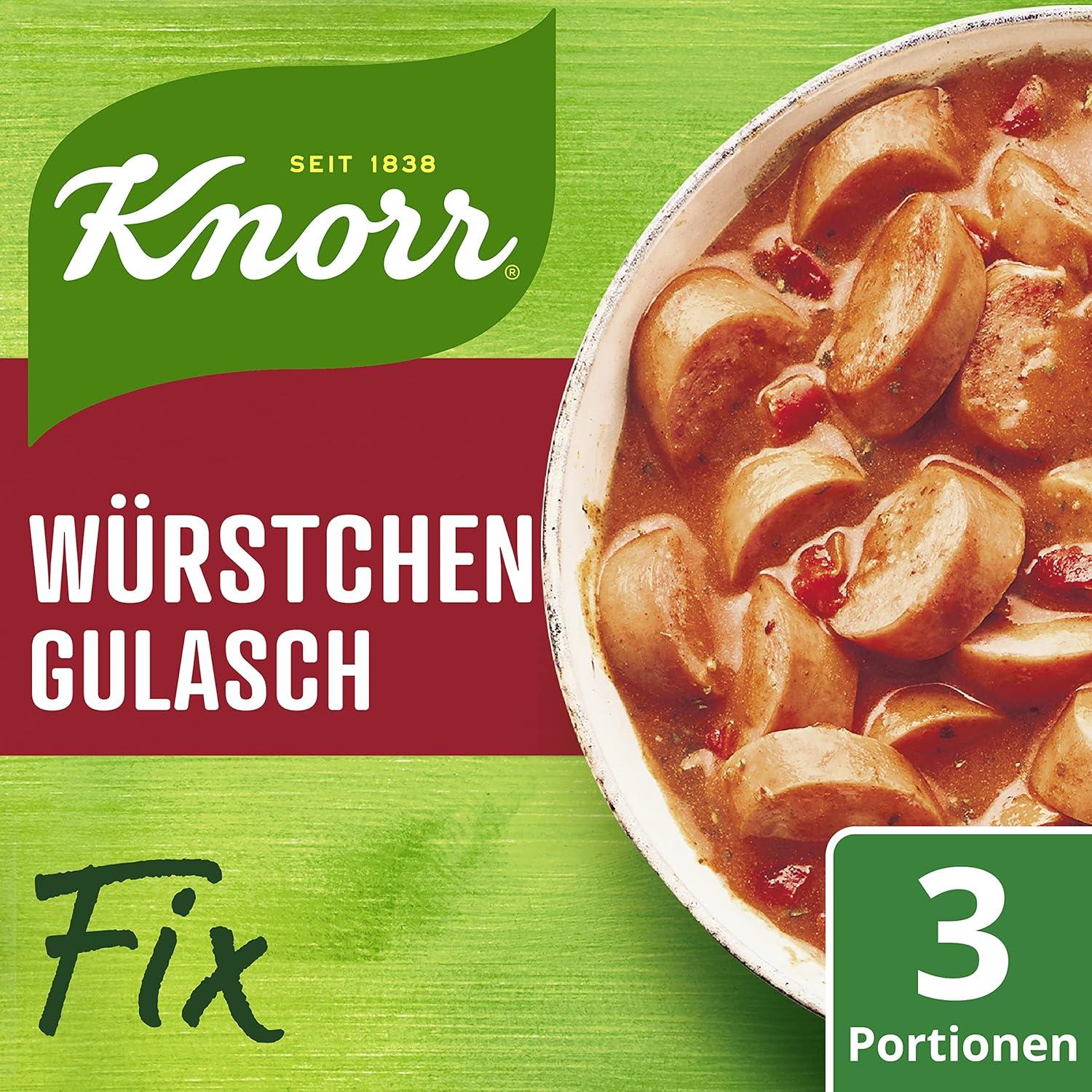 Knorr Fix Sausage Goulash Seasoning Mix - 44g for Delicious Meat Dishes ...
