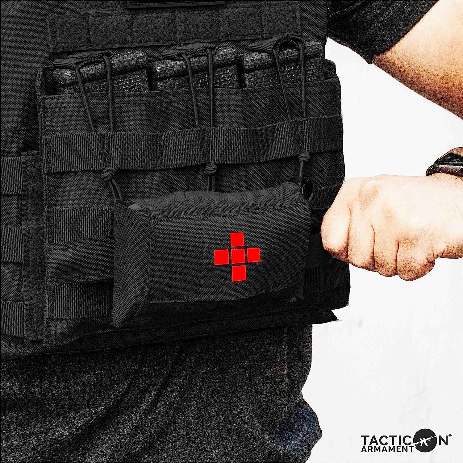 TACTICON V1 Compact IFAK Trauma First Aid Kit | EDC Survival Medical ...
