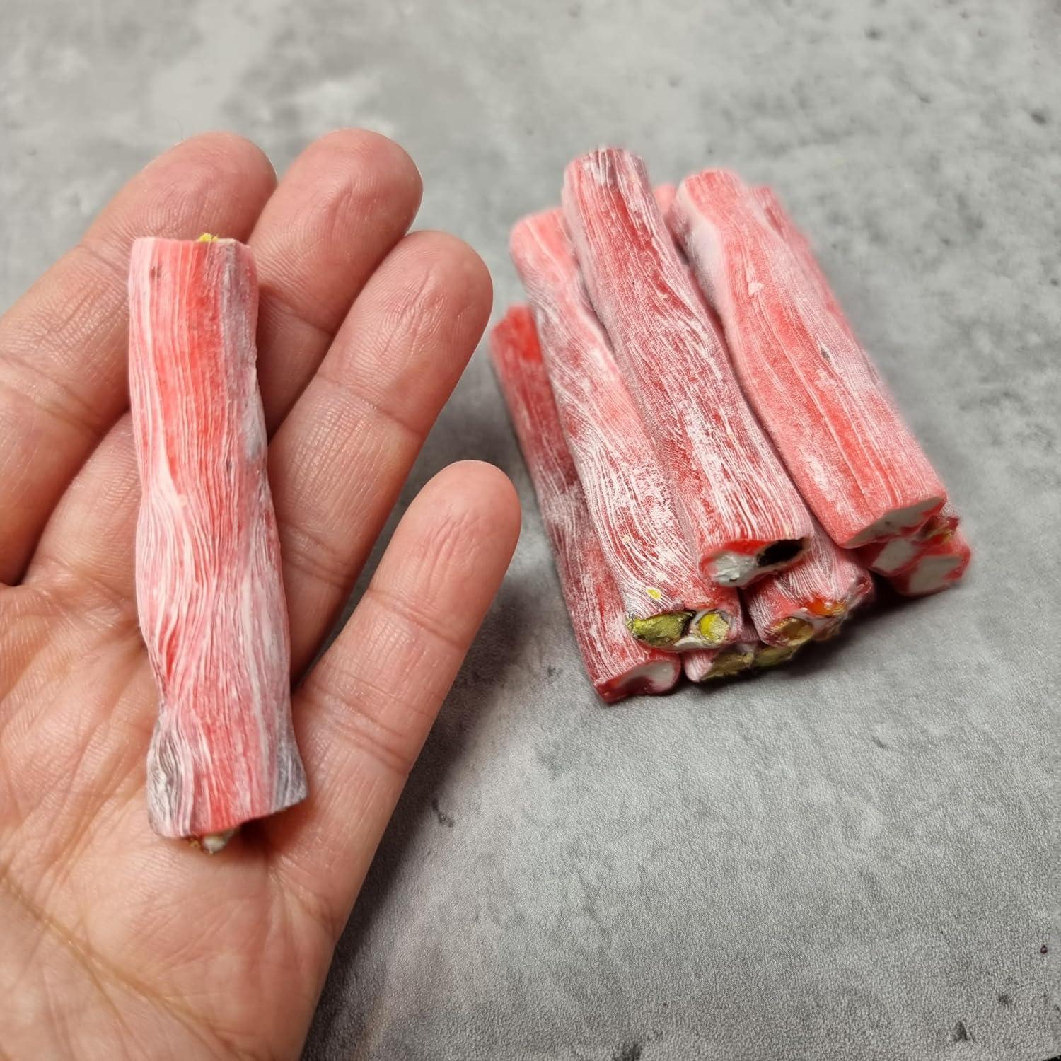 VEGAN Turkish Delight Handcrafted Fingers Sticks 6 Flavors Halal Gluten ...
